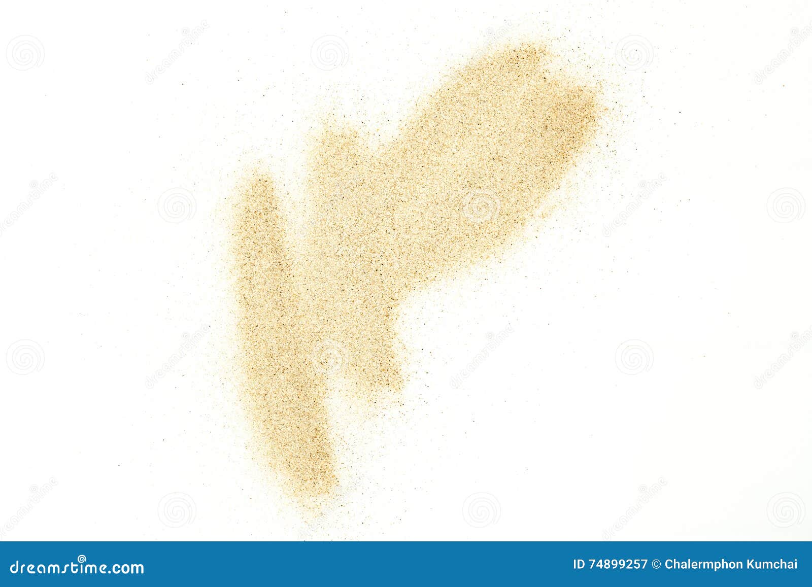 Sand Stains Isolated On White Background. Stock Image | CartoonDealer ...