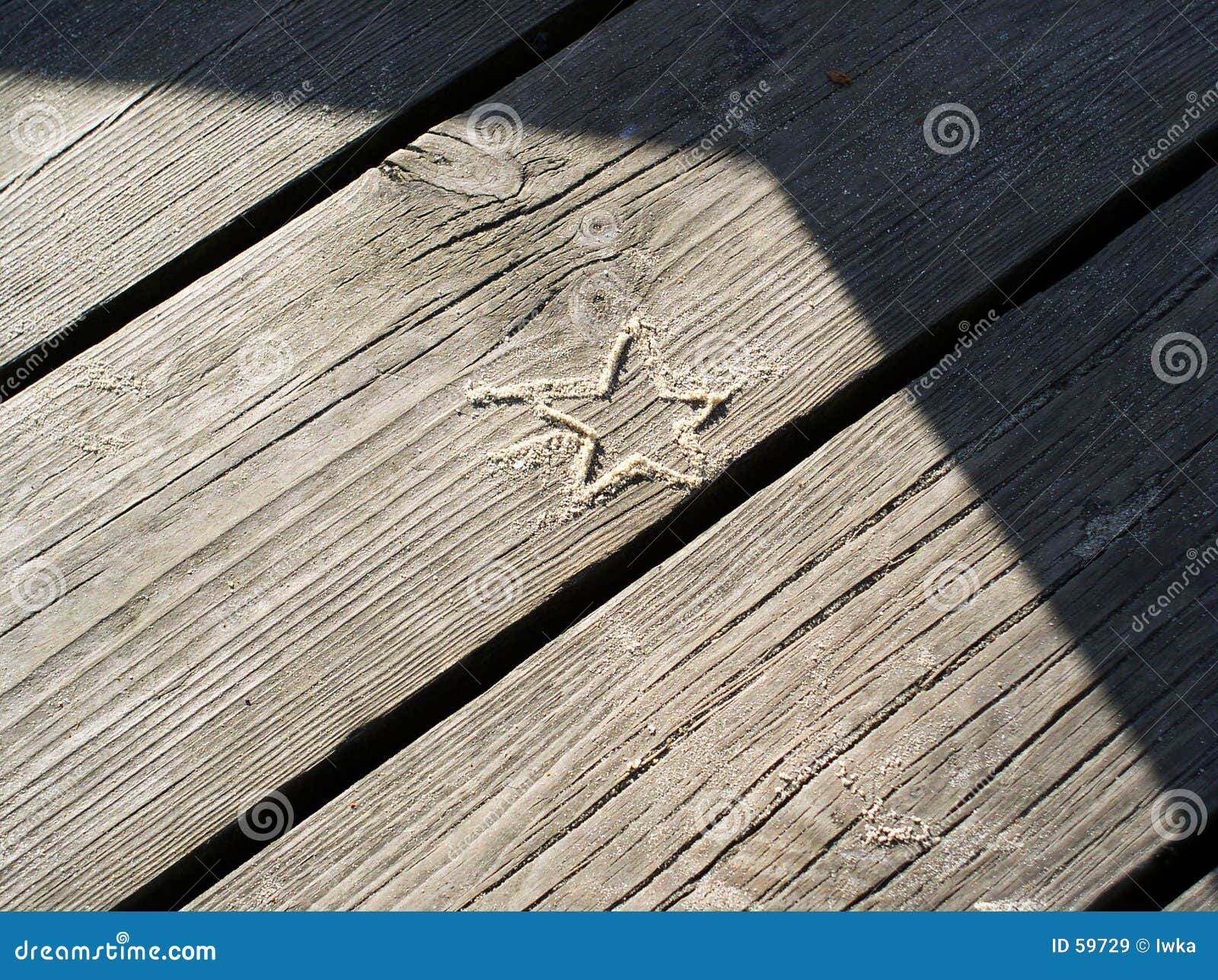 Sand star stock image. Image of rough, grey, board, line - 59729