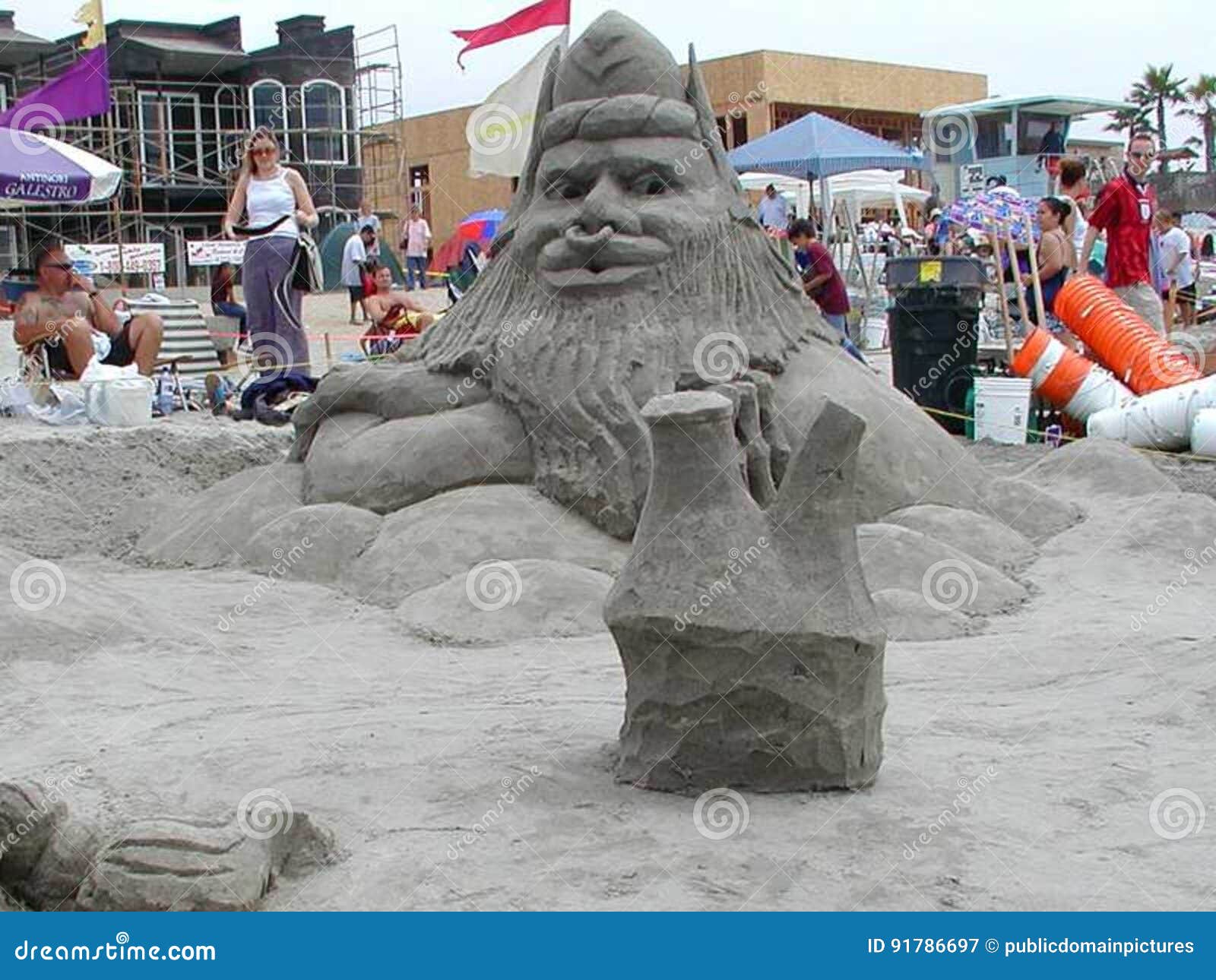 Sand Statue 3 Picture. Image: 91786697