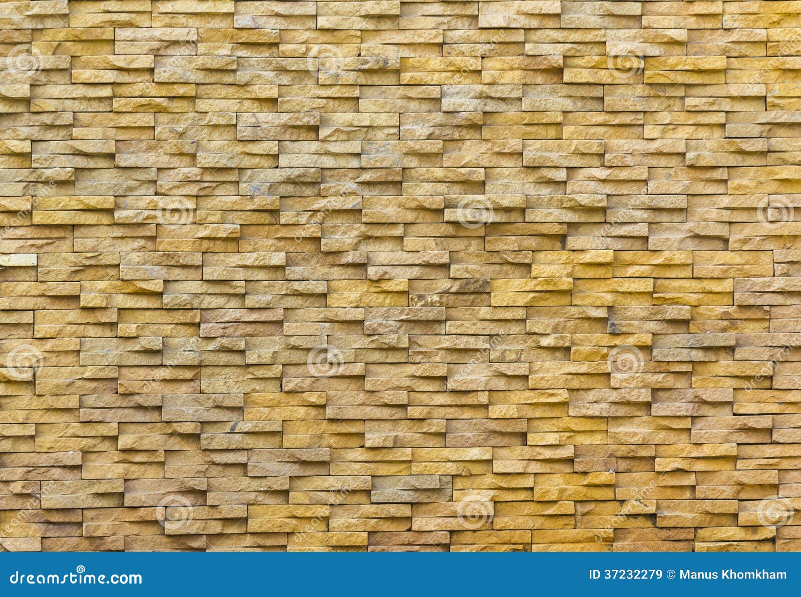 Sand stone brick wall stock image. Image of modern, construction - 37232279