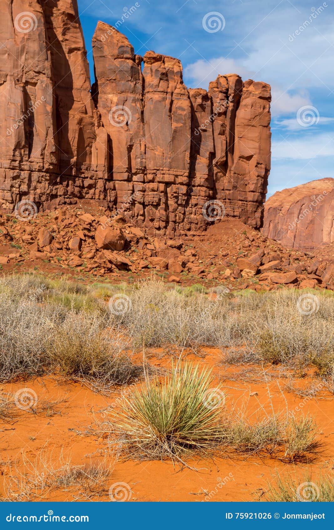 Sand Stone Monuments in Arizona Stock Photo - Image of sand, rocks ...