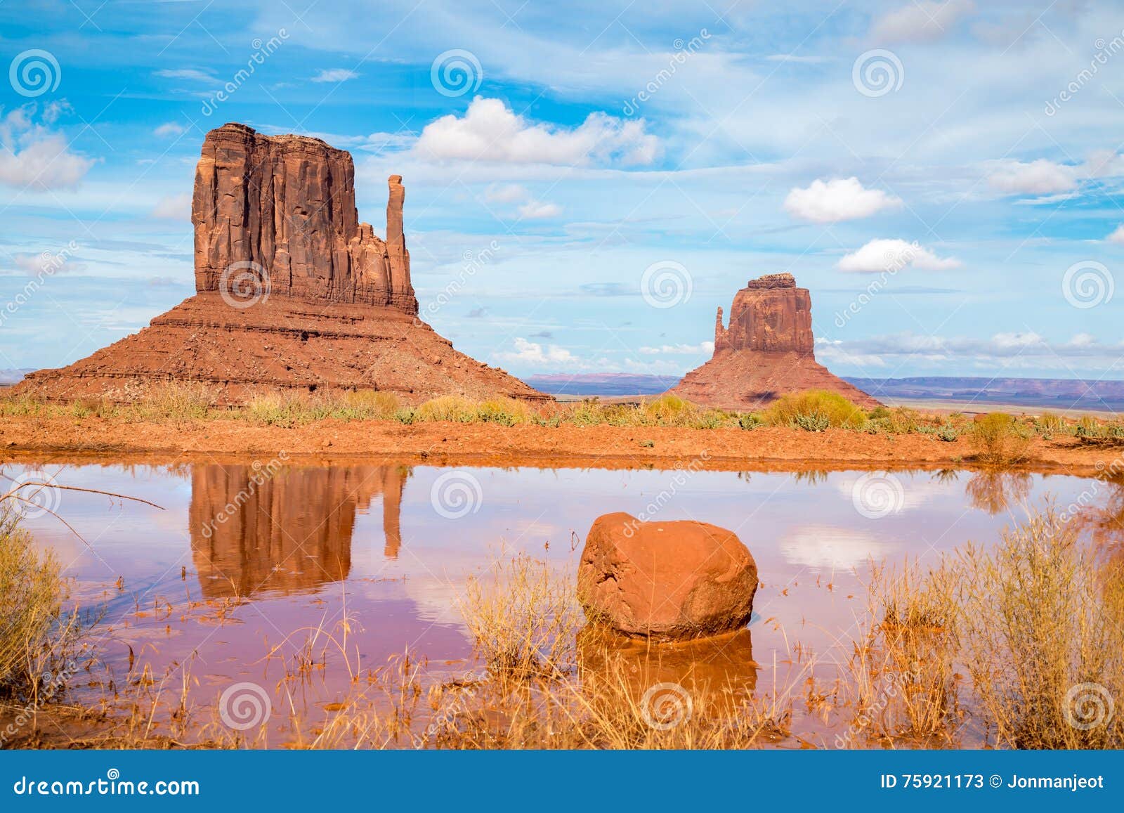 Sand Stone Monuments in Arizona Stock Image - Image of view, monument ...