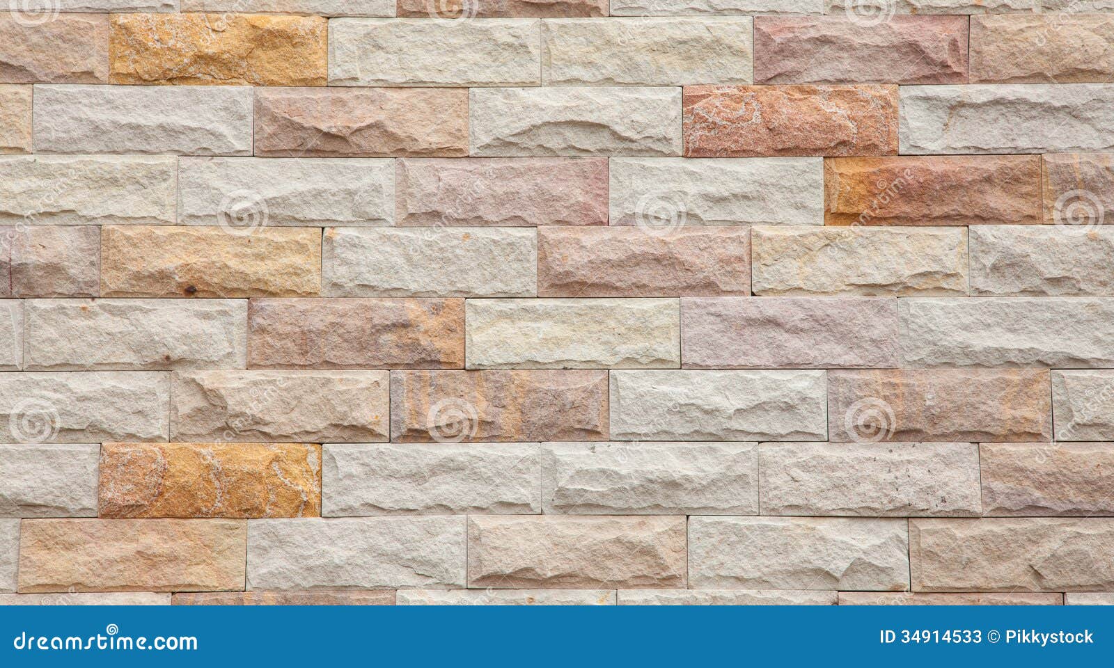 Sand stone wall stock image. Image of stone, bright, color - 34914533