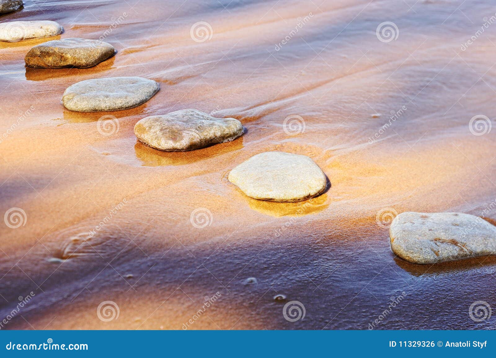 Sand and Stones stock photo. Image of boulder, grain - 11329326