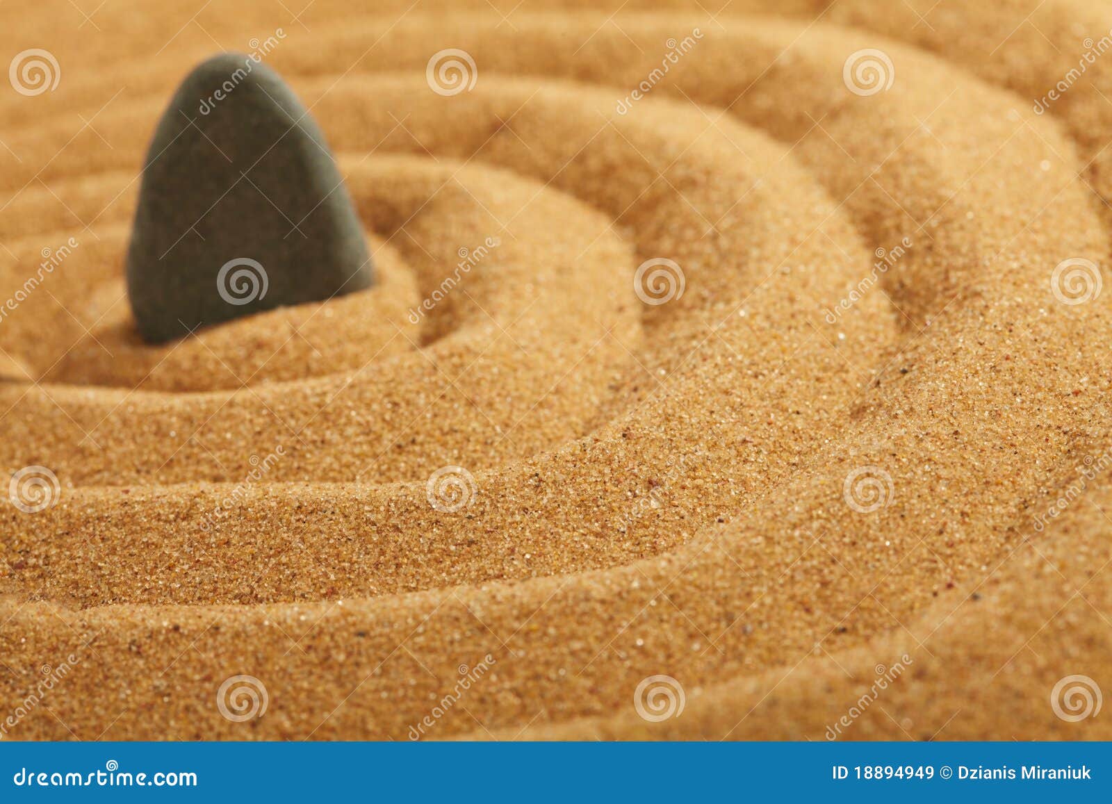 Sand and stones stock image. Image of garden, spirit - 18894949