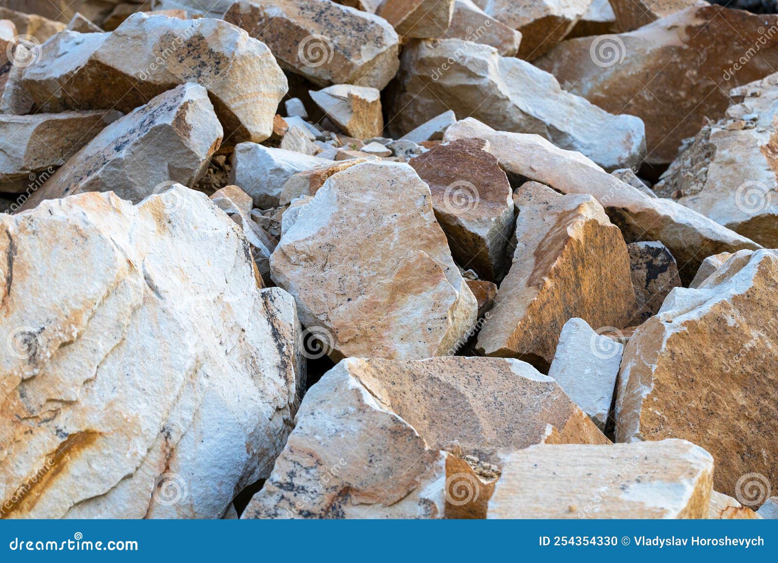 Sand Stones in the Canyon, Bright Orange Stones Stock Photo - Image of ...