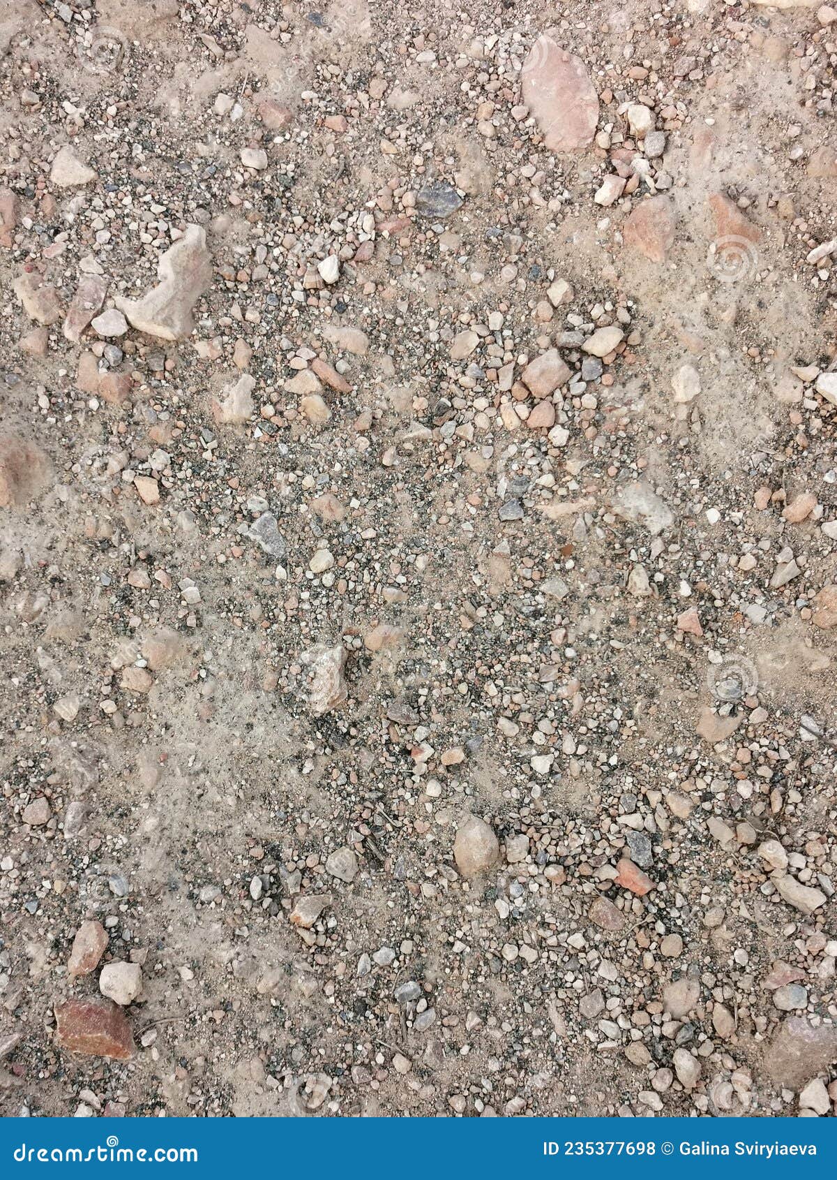 Sand and Stones Ground Textured Stock Photo - Image of earth ...