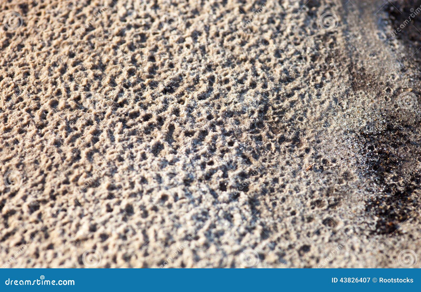 Sand Surface after the Rain Stock Image - Image of brown, drop: 43826407