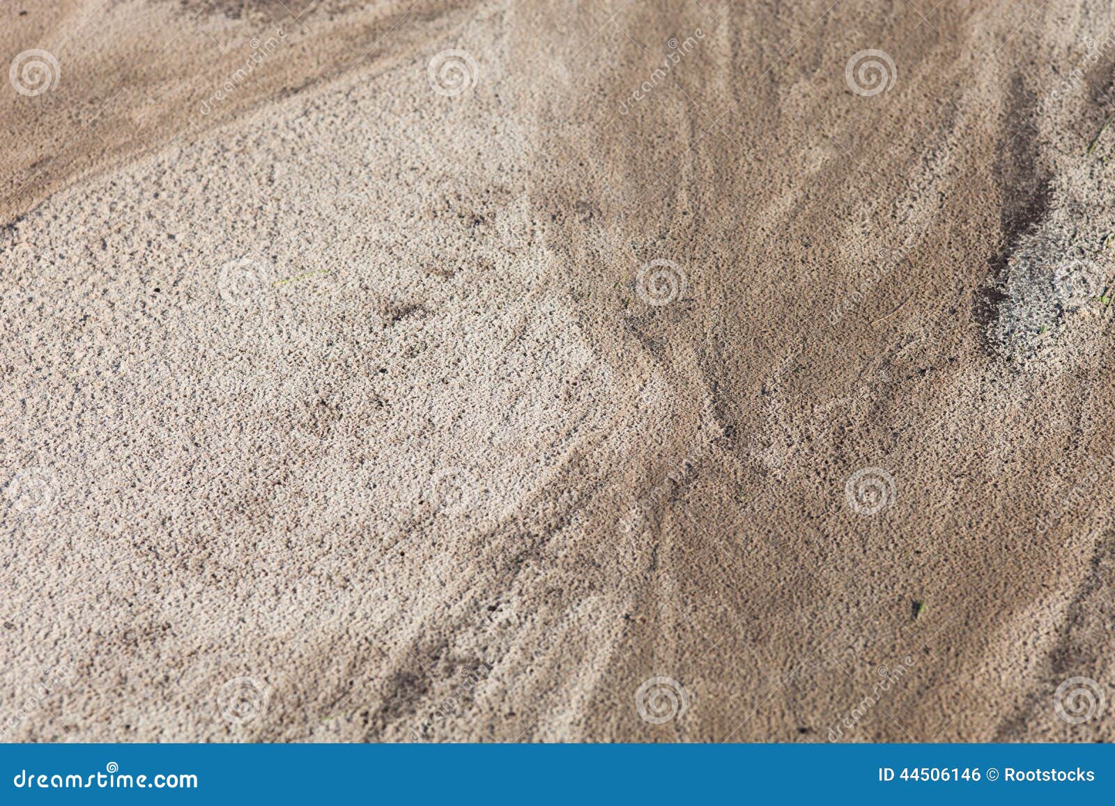 Sand Surface after the Rain Stock Photo - Image of drop, hole: 44506146