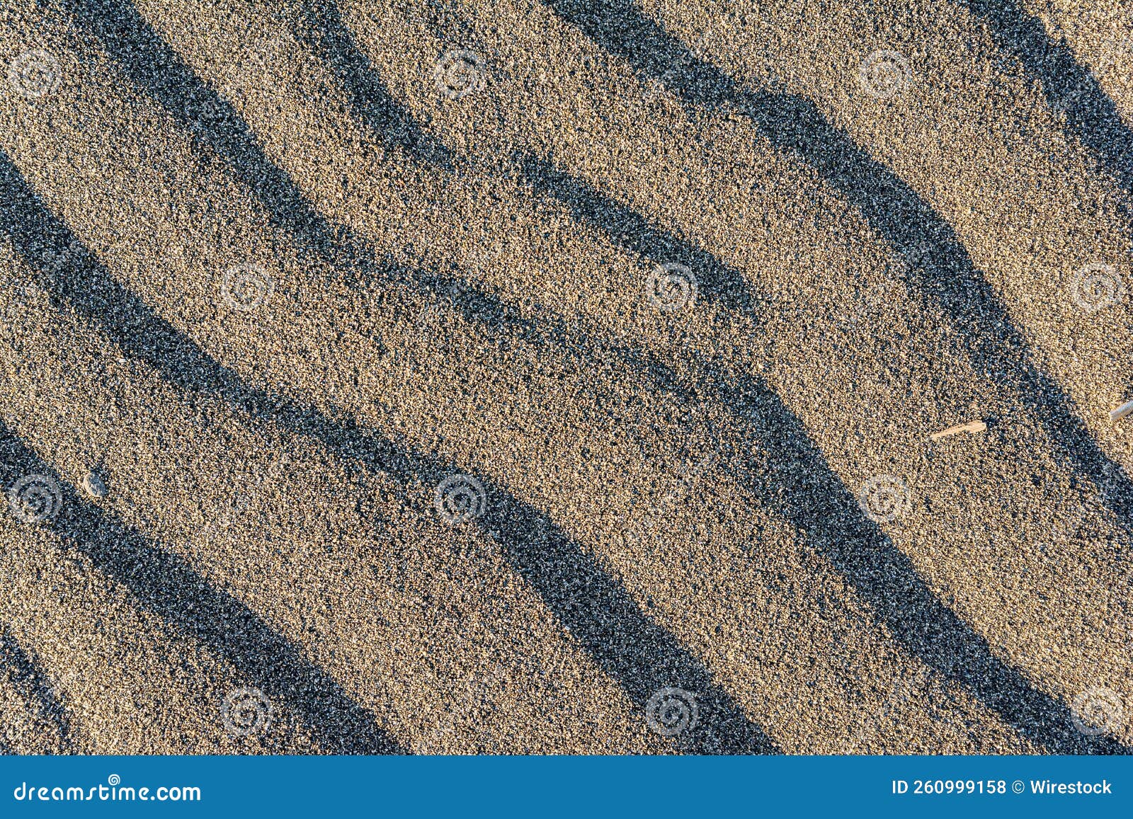 Sand Texture with Natural Wind Trails Stock Photo - Image of closeup ...
