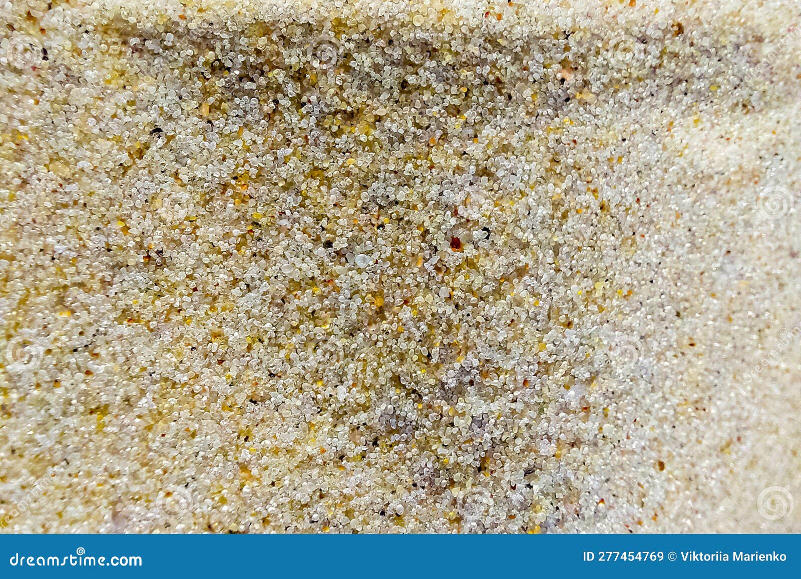 Texture Sandy Surface With The Ripples Formed By Wind Sand. Sand Dunes ...