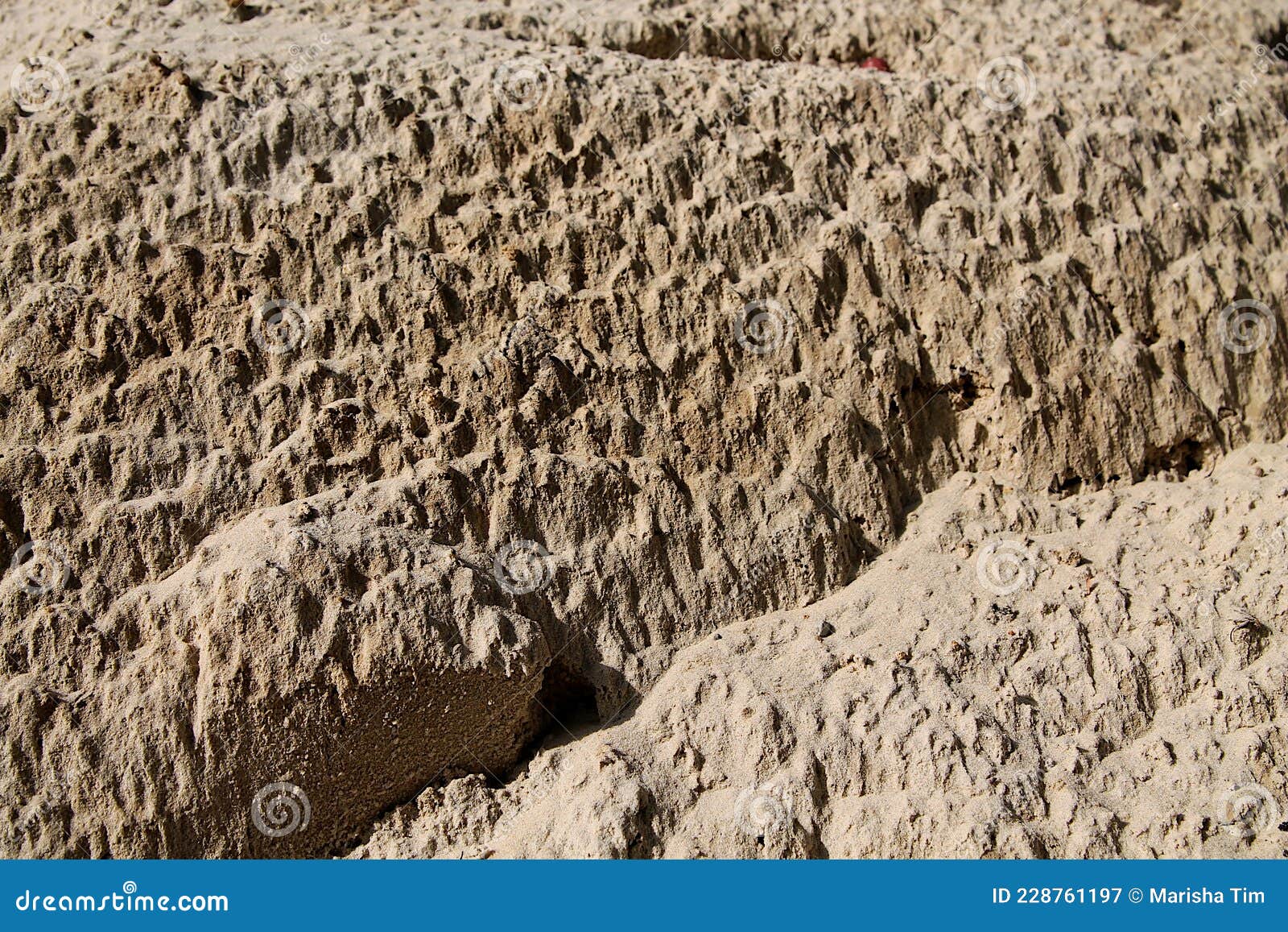 Sand Texture, Yellow River Sand Stock Image - Image of soil, relief ...