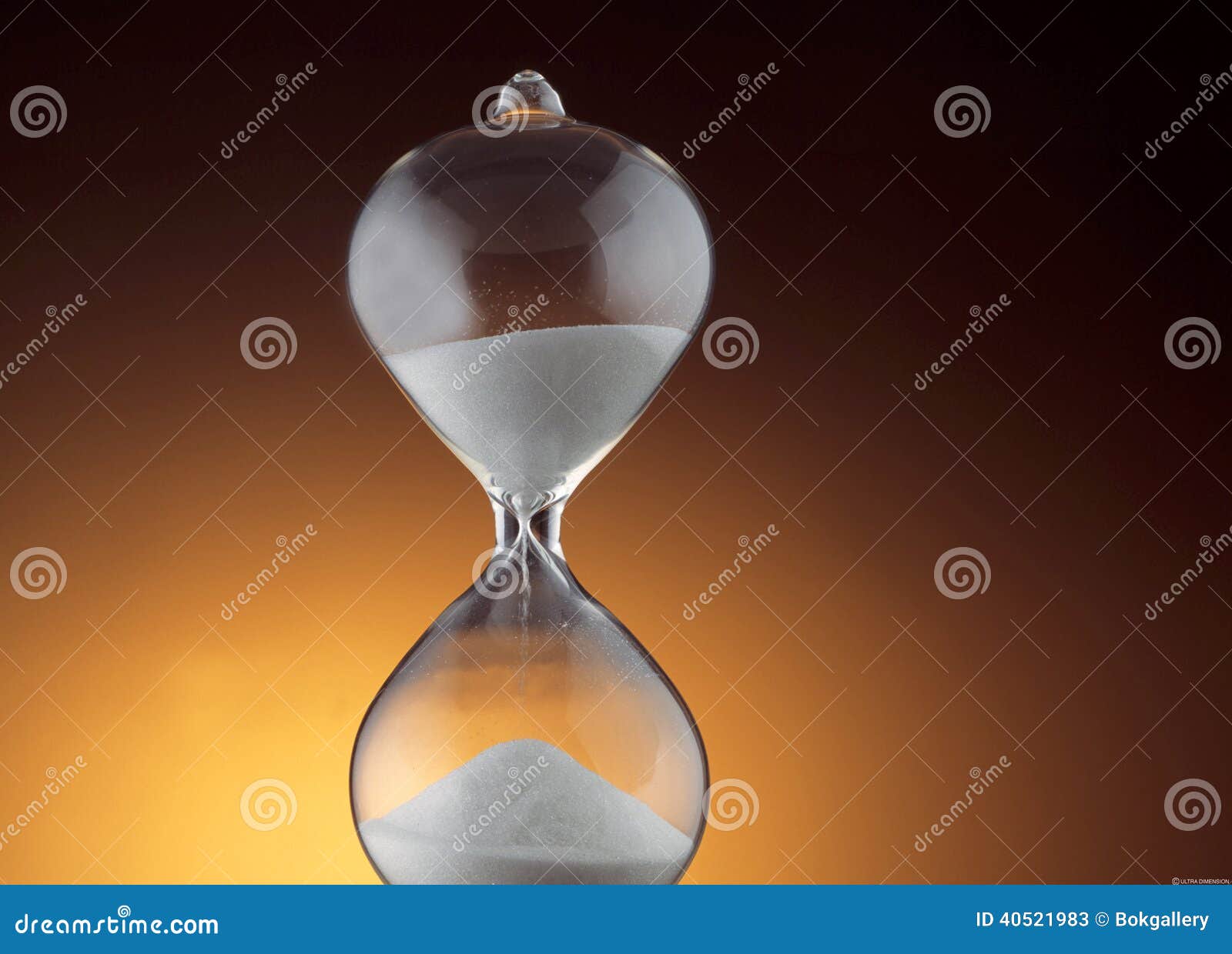 Sand timer stock image. Image of rush, deadline, passing - 40521983