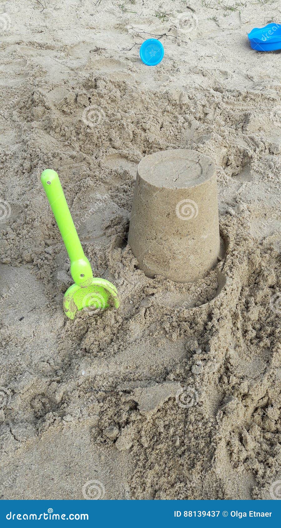 Sand-Tower stock image. Image of sandtower, playgame - 88139437