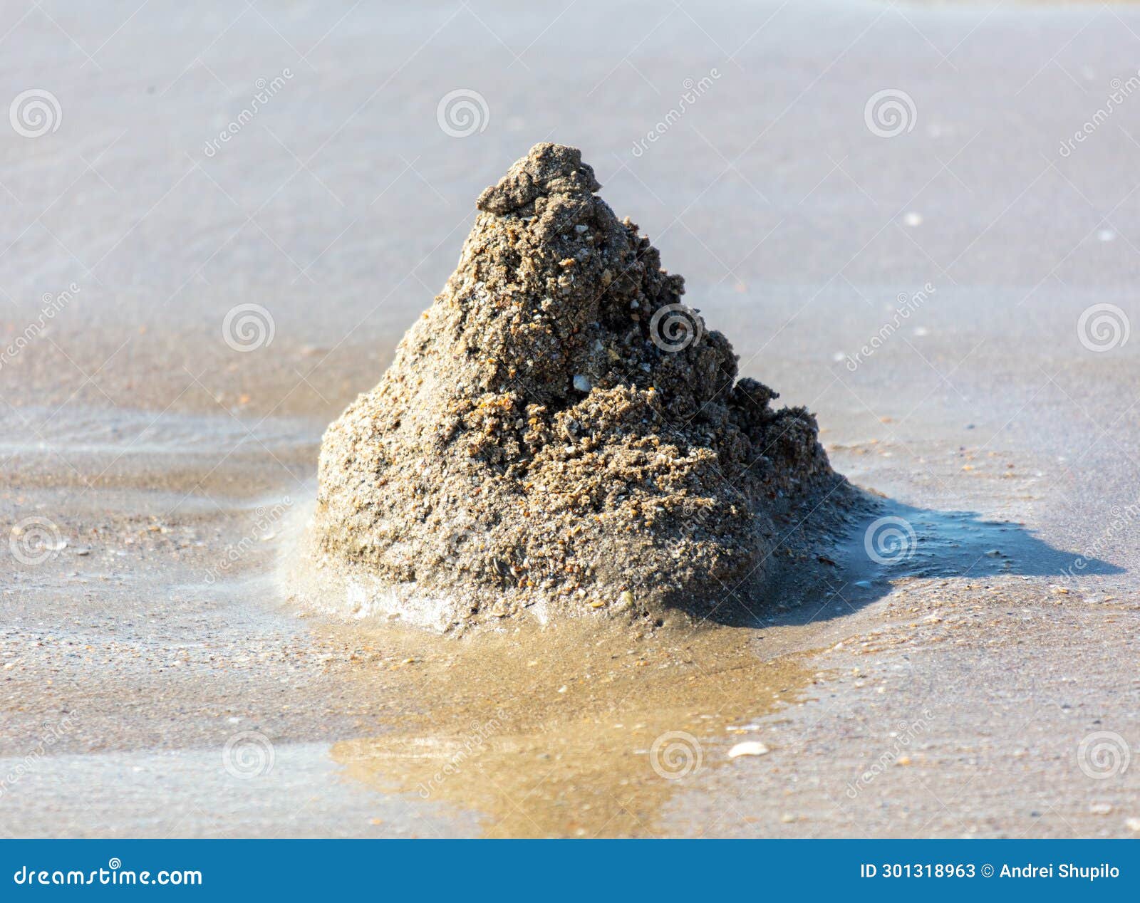 Sand Towers on the Seashore Stock Image - Image of outdoor, tower ...