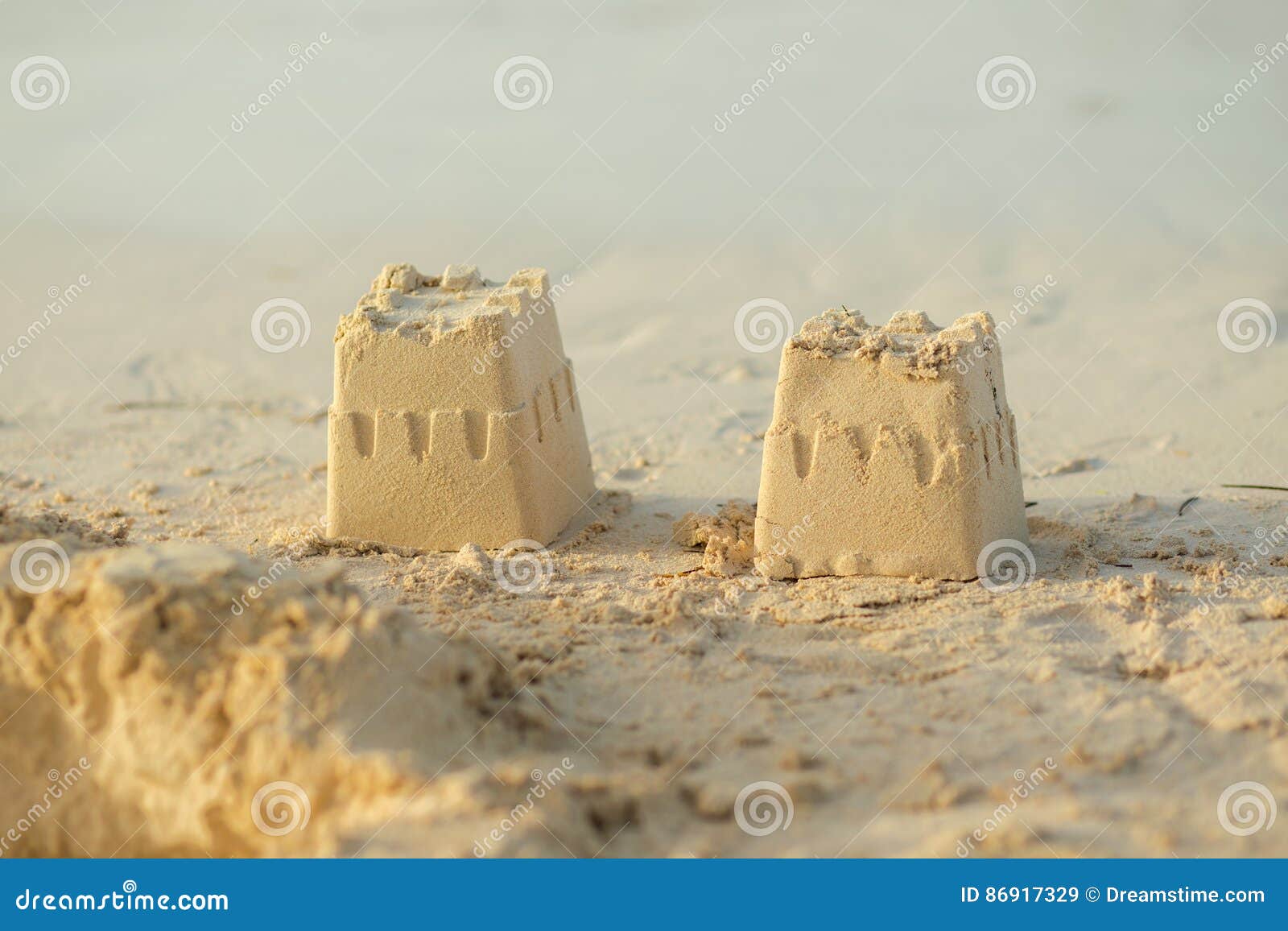 Sand Towers stock image. Image of sandform, game, sand - 86917329