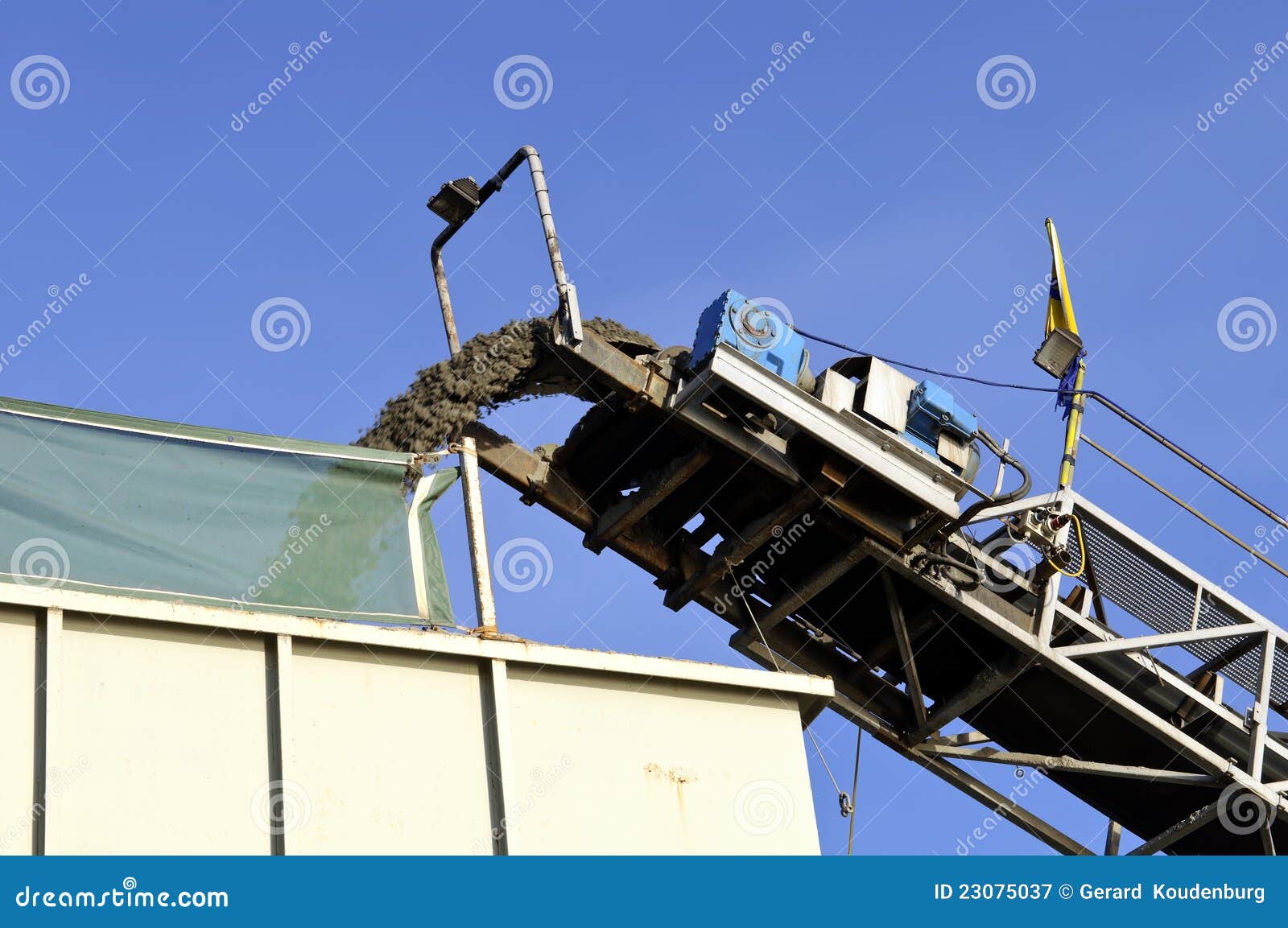 Sand transport stock image. Image of freight, work, gravel - 23075037