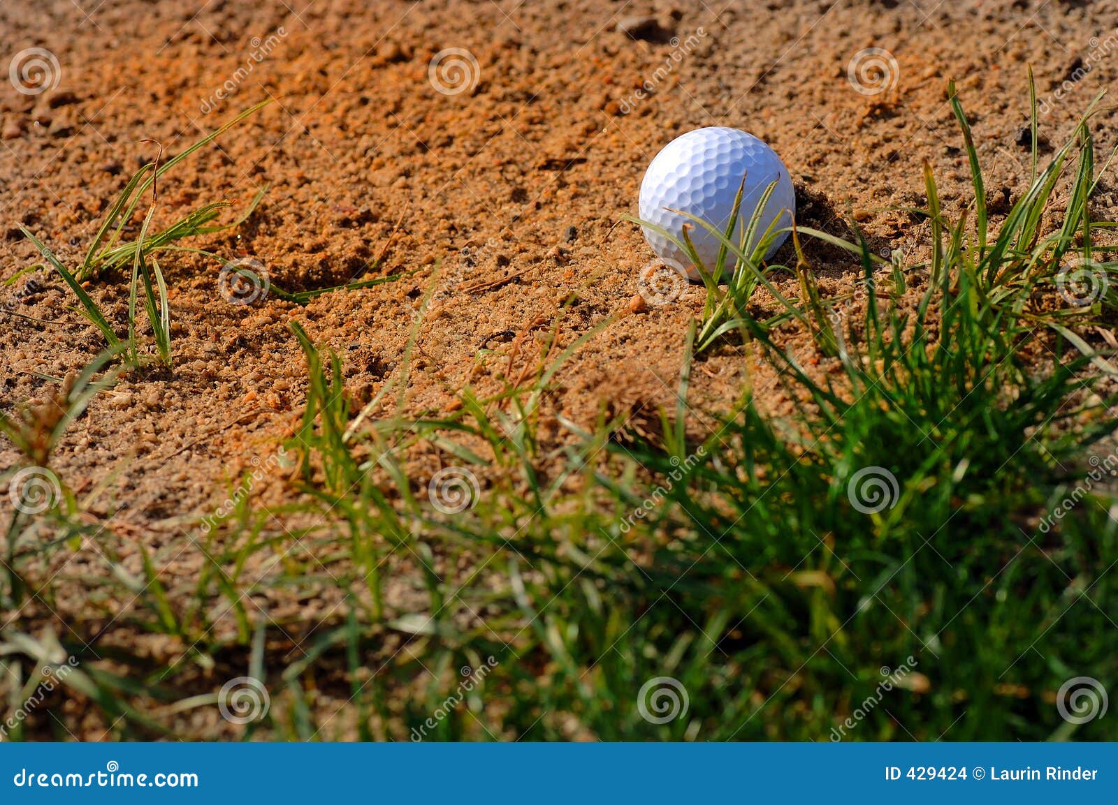 Sand Trap 1 stock photo. Image of hole, hobby, score, frustration - 429424