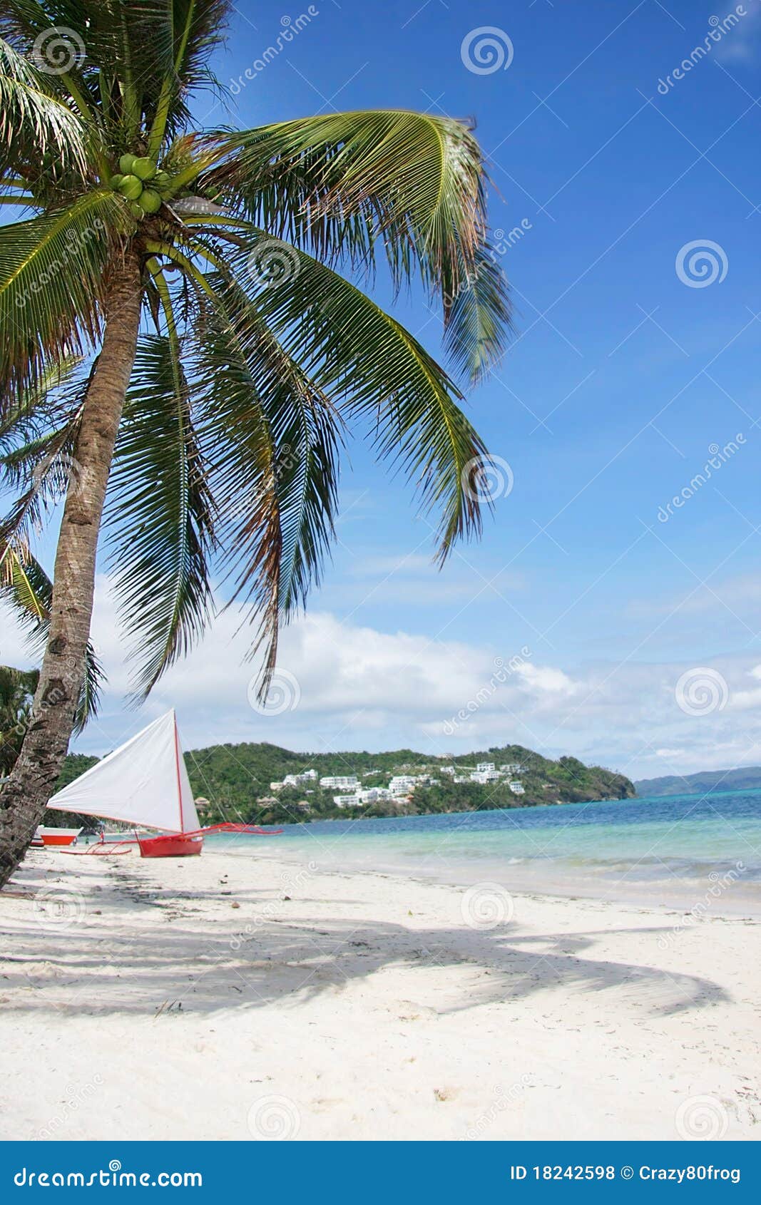 Sand tropical beach stock photo. Image of outdoor, perfect - 18242598