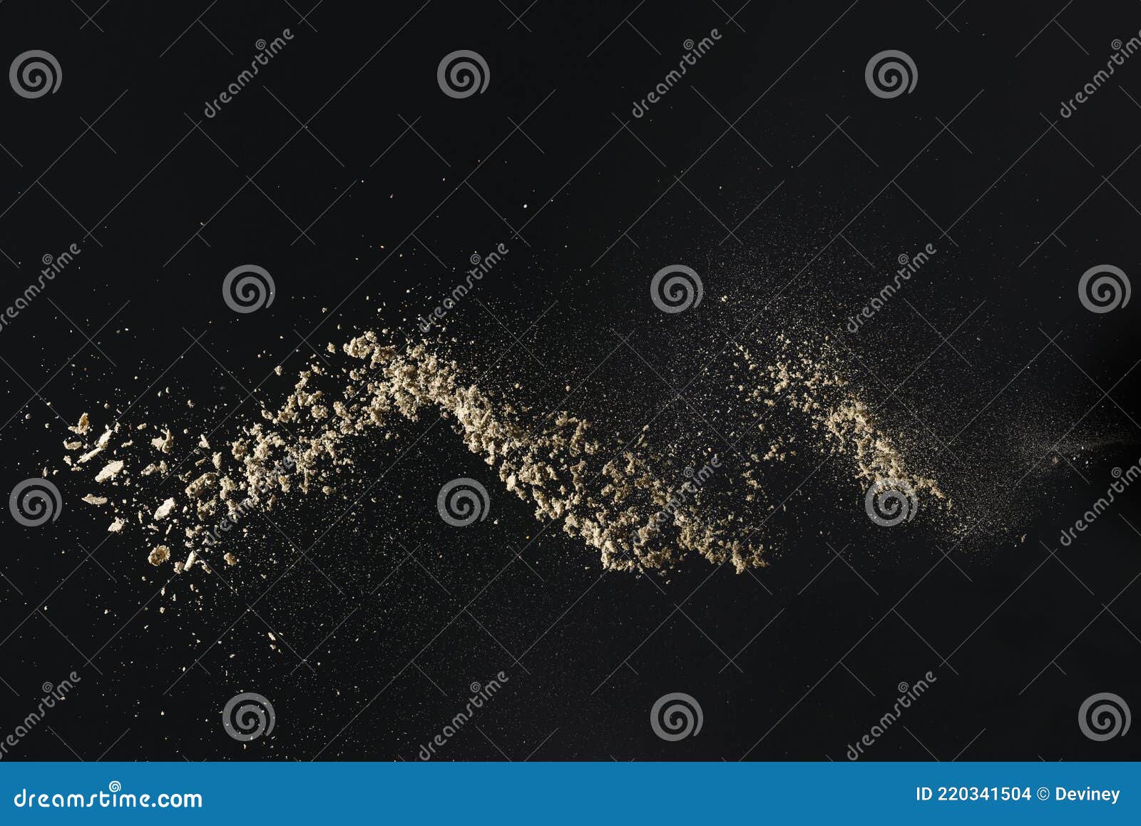 Swirling sand stock photo. Image of particle, black - 220341504
