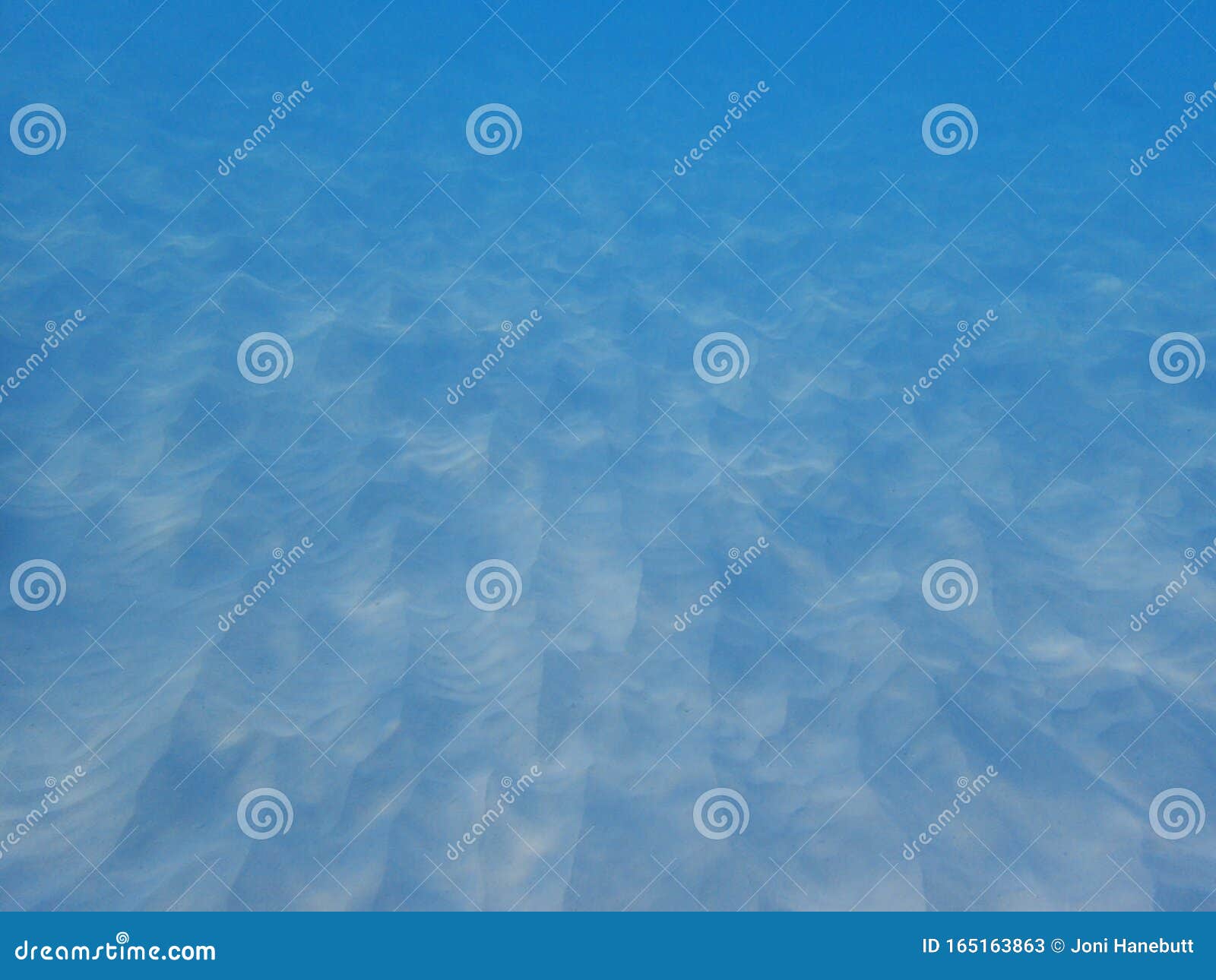 Sand Underwater that the Waves Have Formed a Pattern that is Unique ...