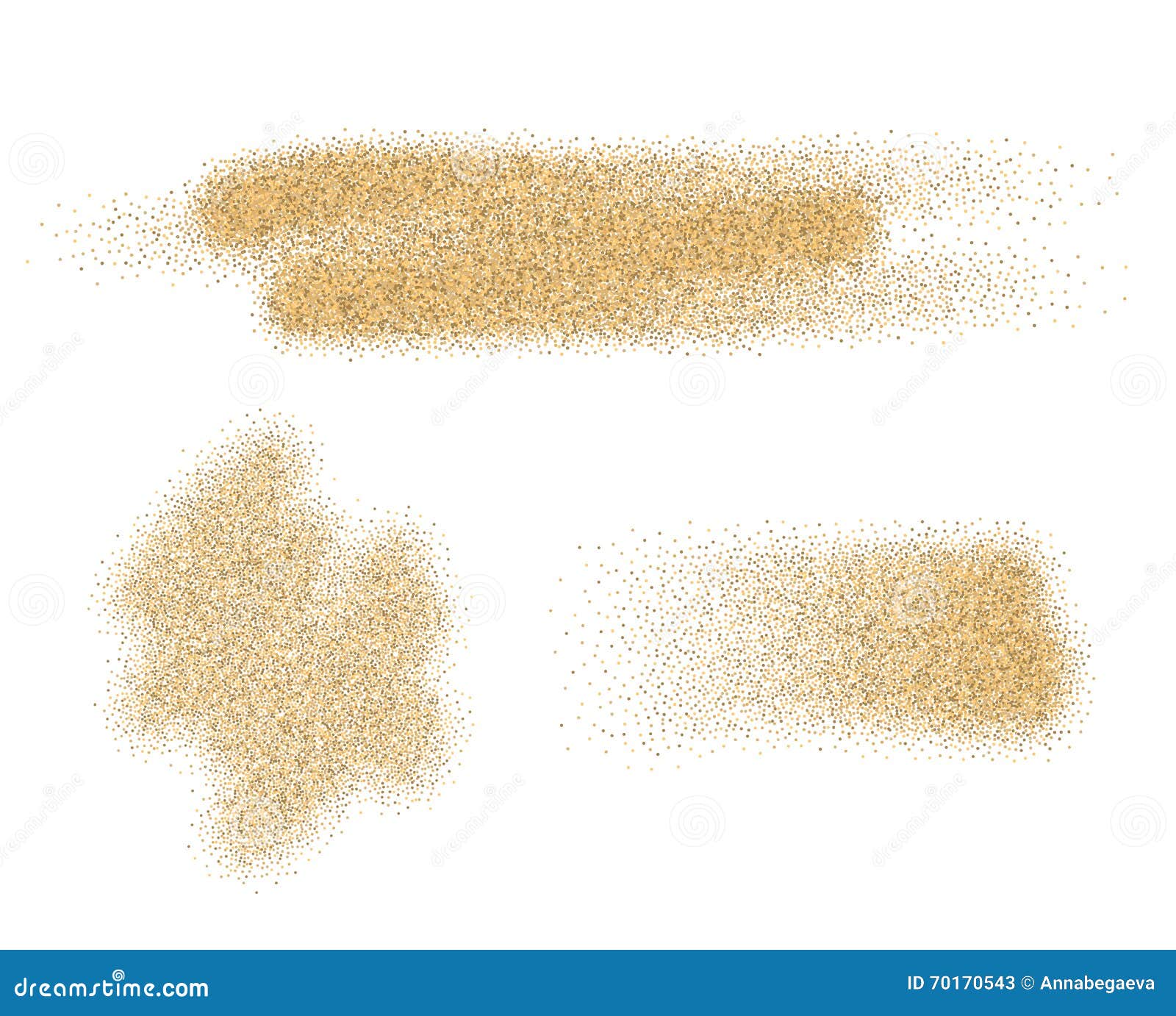 Sand vector elements. stock vector. Illustration of coastline - 70170543