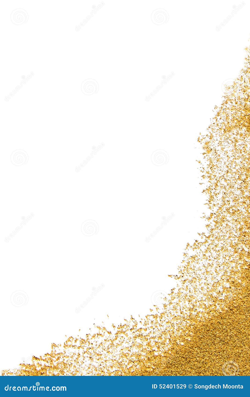 Sand Vertical Frame on White Stock Image - Image of holiday, blank ...