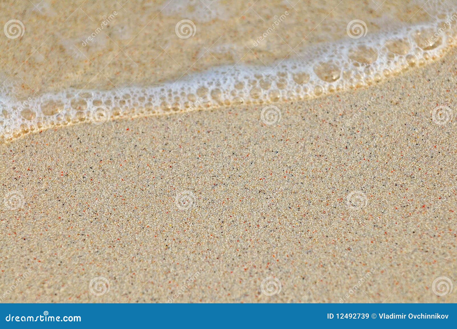 Sand and wave stock image. Image of sand, surf, coastline - 12492739