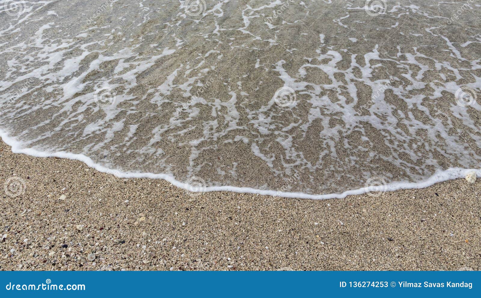 Sand and Waves in the Beach Stock Image - Image of tropical, travel ...