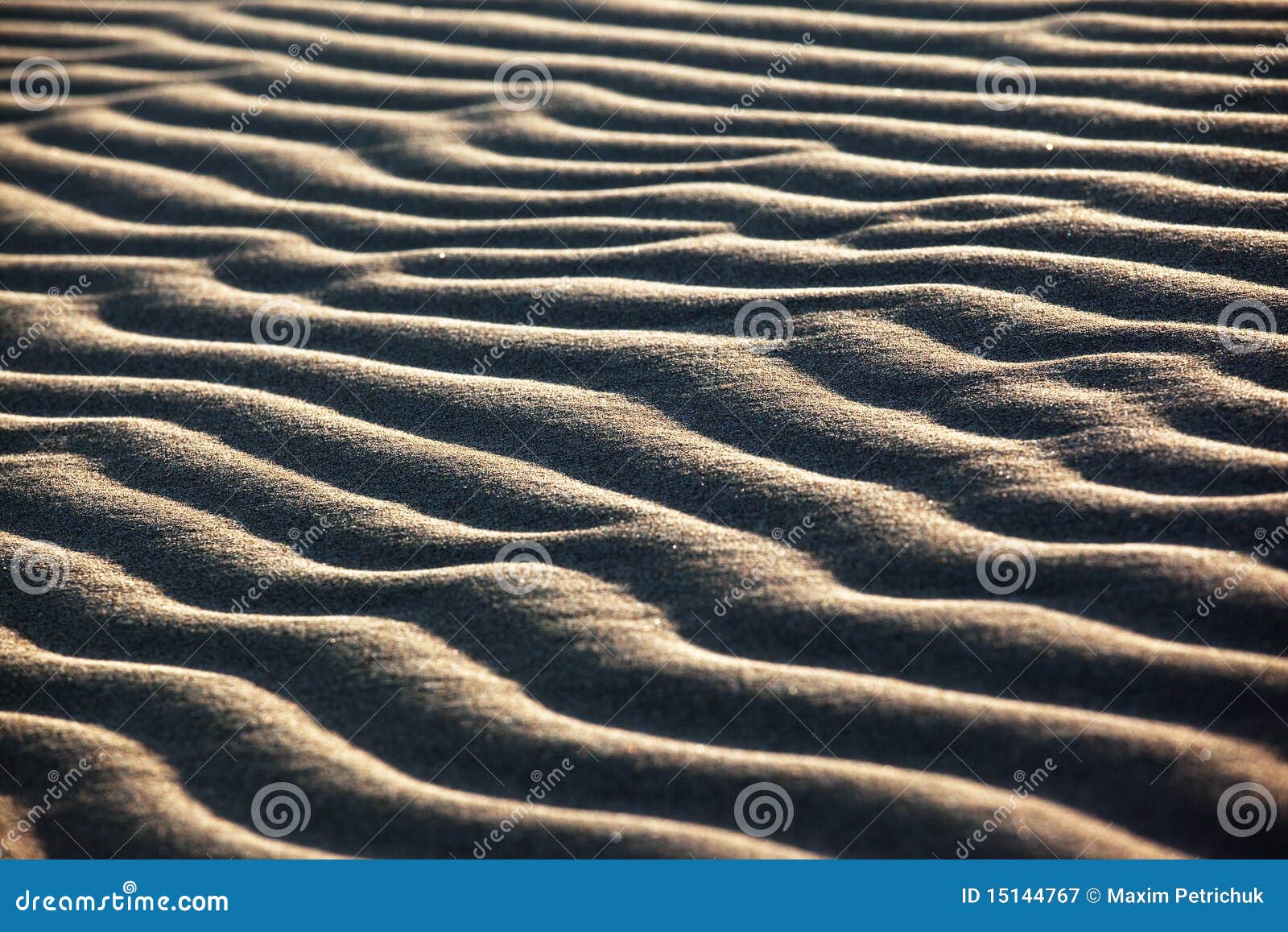 Sand waves in desert stock image. Image of sand, weathered - 15144767