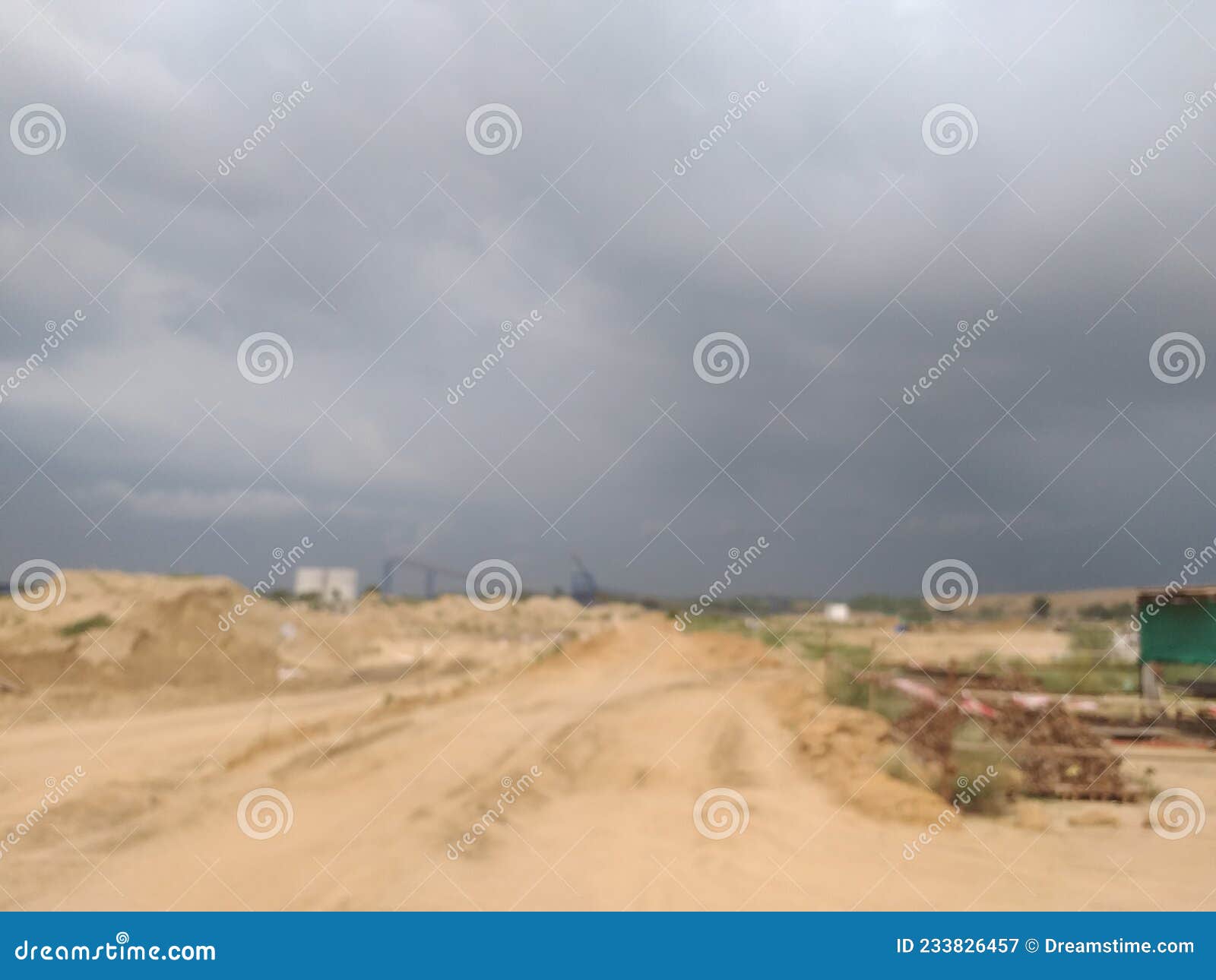 Sand and weather and Rain stock image. Image of rain - 233826457