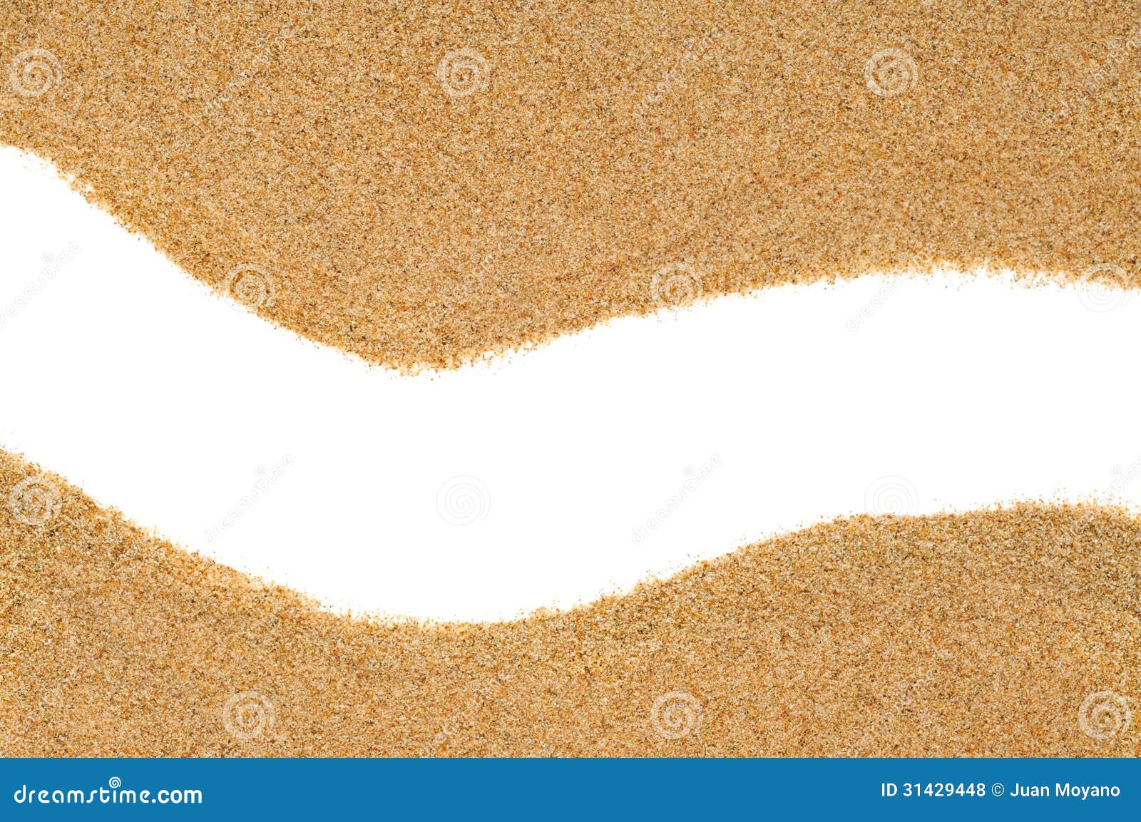 Sand on a white background stock photo. Image of coast - 31429448