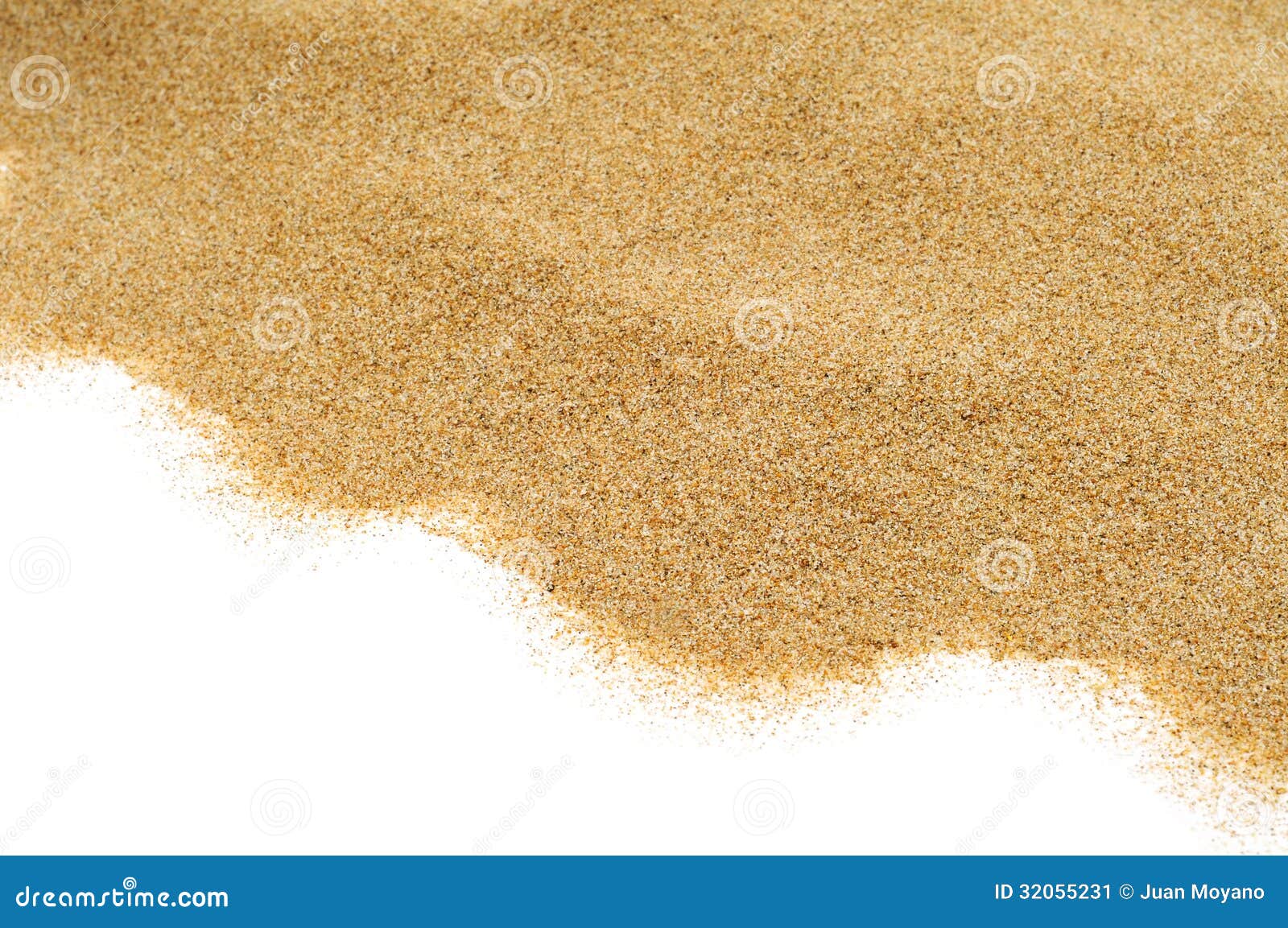 Sand on a white background stock image. Image of amusement - 32055231