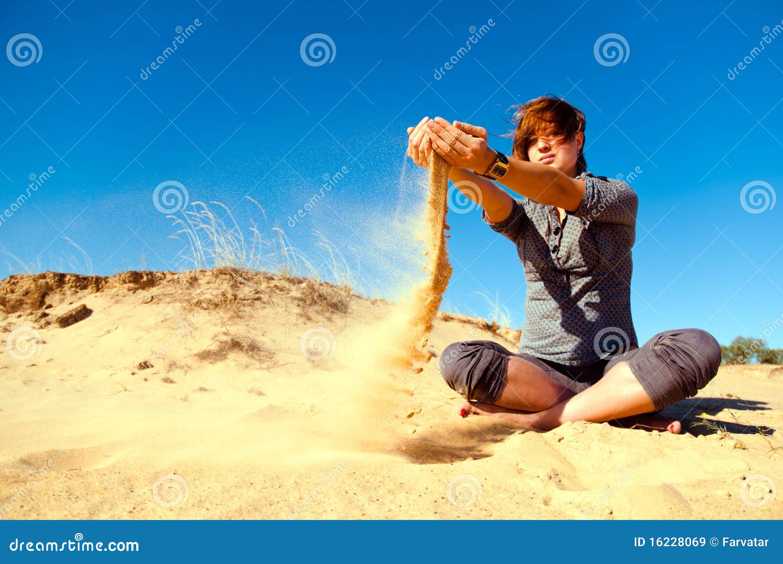 Sand and wind stock image. Image of beach, color, love - 16228069