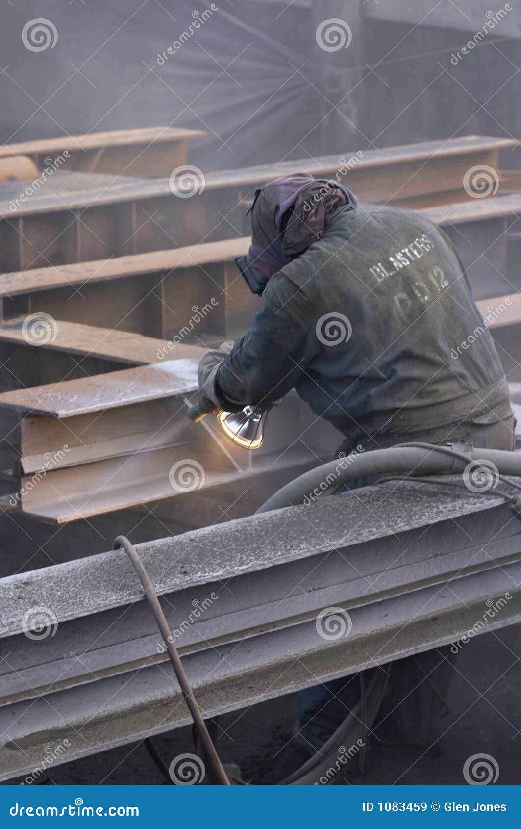 Sand work stock image. Image of occupation, dirt, harmful - 1083459