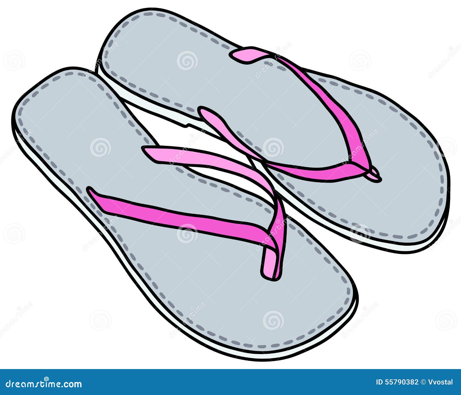 Sandales Stock Illustrations, Vecteurs, & Clipart – (1,938 Stock ...