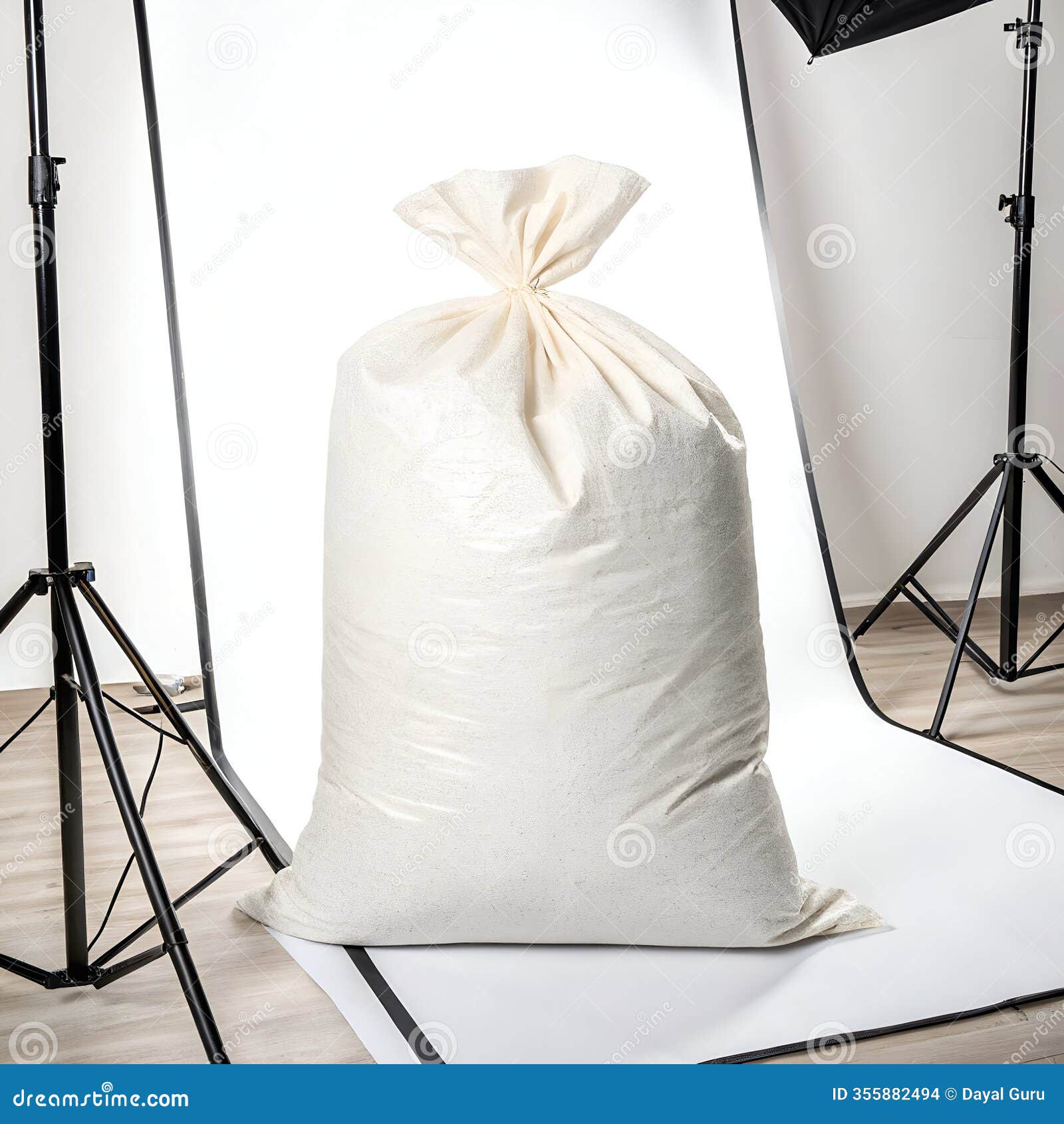 Sandbag Isolated on White Background Stock Illustration - Illustration ...