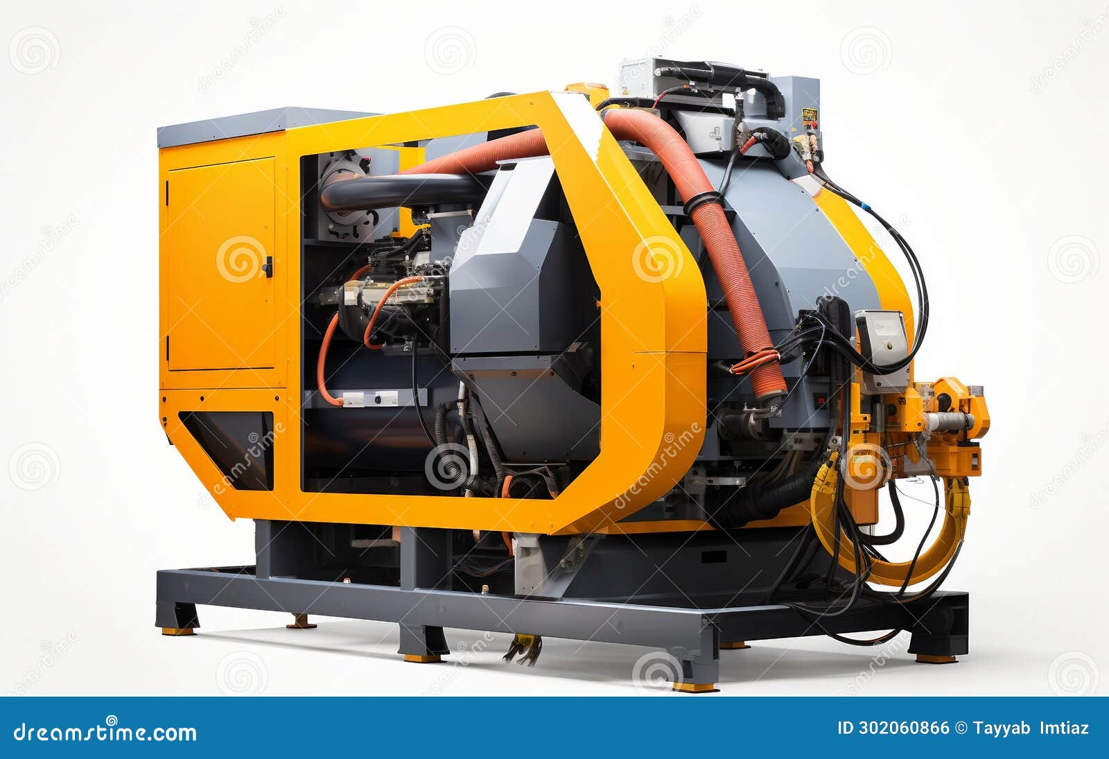 Sandblasting Machine Isolated On Transparent Background. Royalty-Free ...