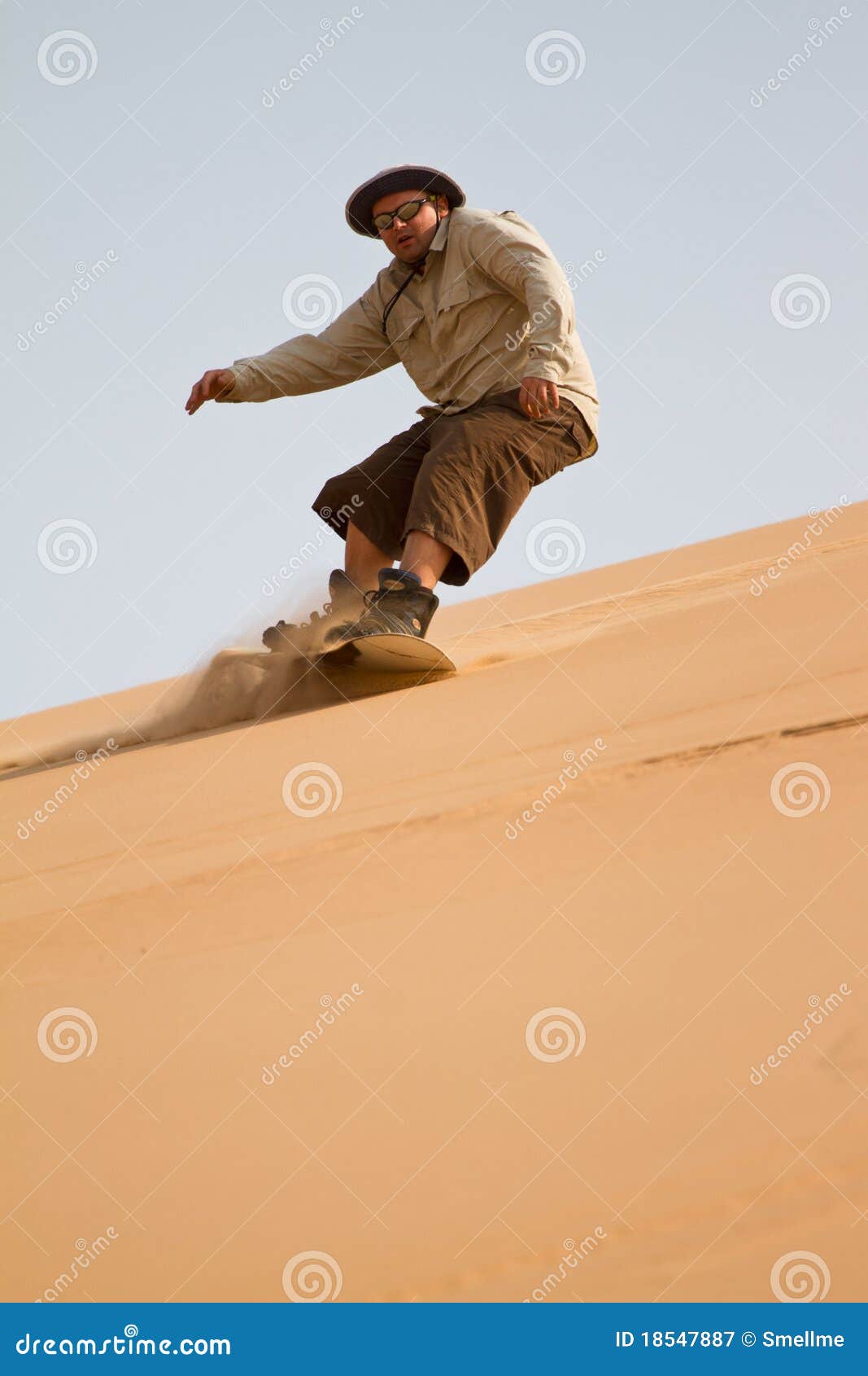 Sandboarding stock image. Image of summer, remote, travel - 18547887