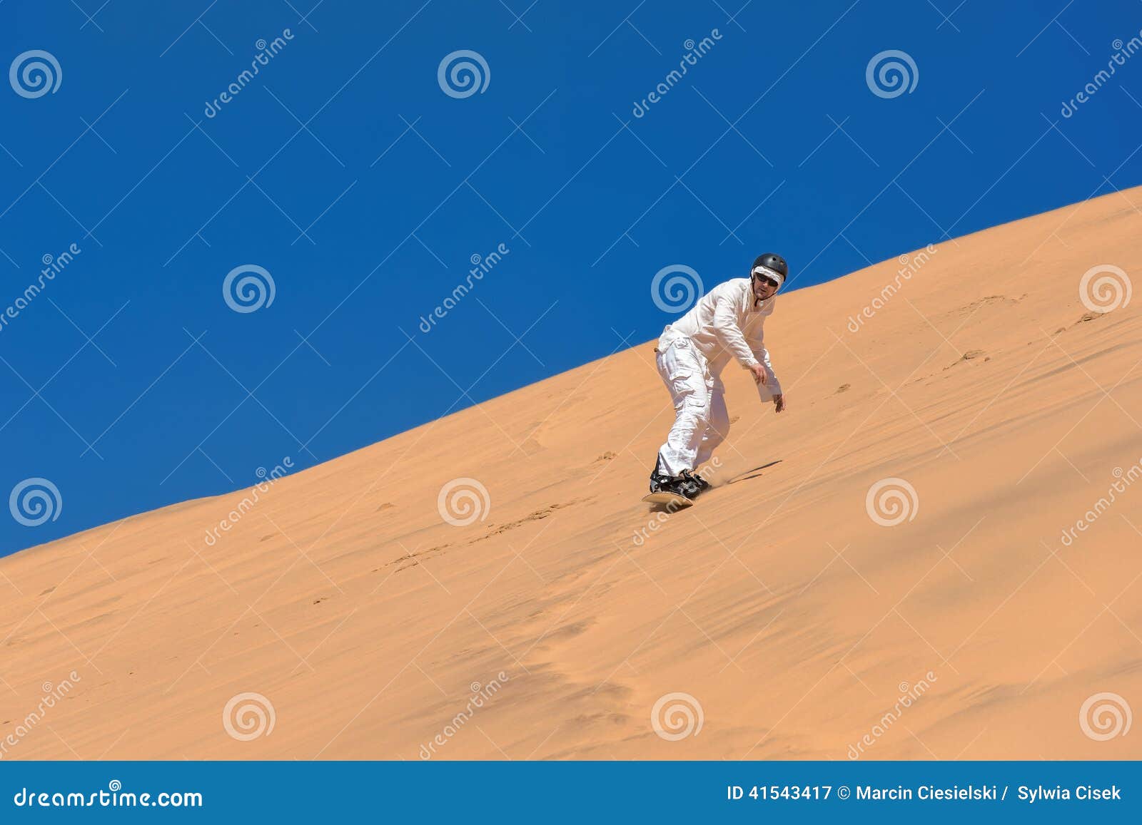 Sandboarding stock image. Image of sandboard, sport, travel - 41543417