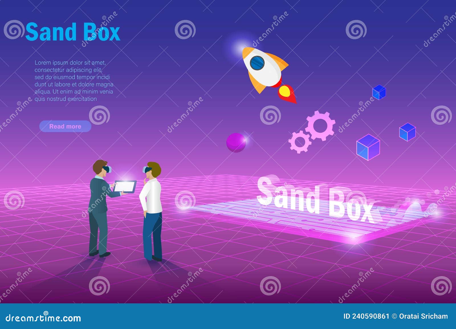 Sandbox Software App Icon. Generative AI. Royalty-Free Stock ...