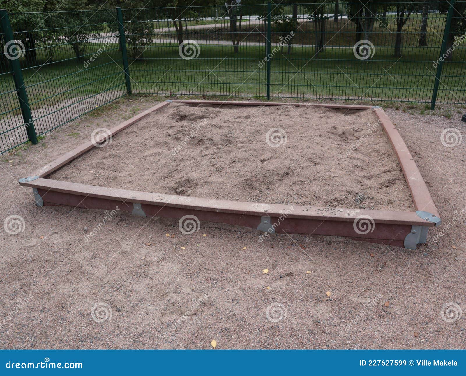 The Sandbox is Empty Due To a Pandemic Stock Image - Image of ...