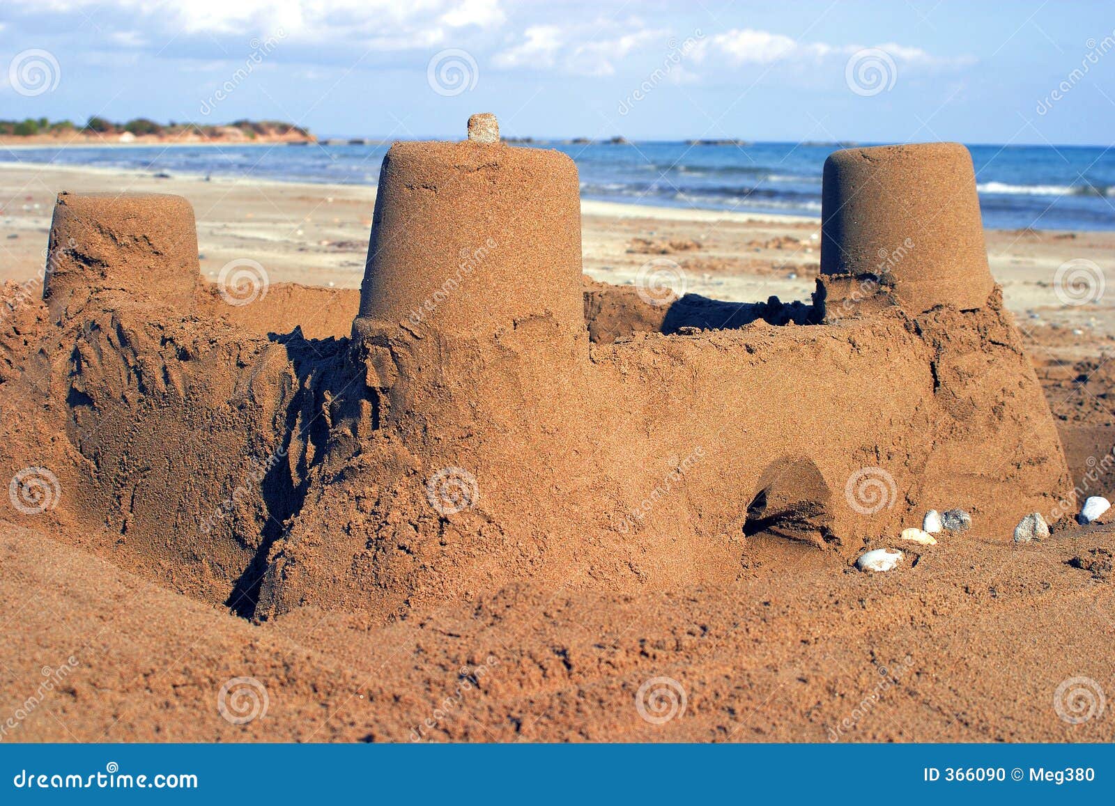 Sandcastle stock photo. Image of exterior, life, pride - 366090