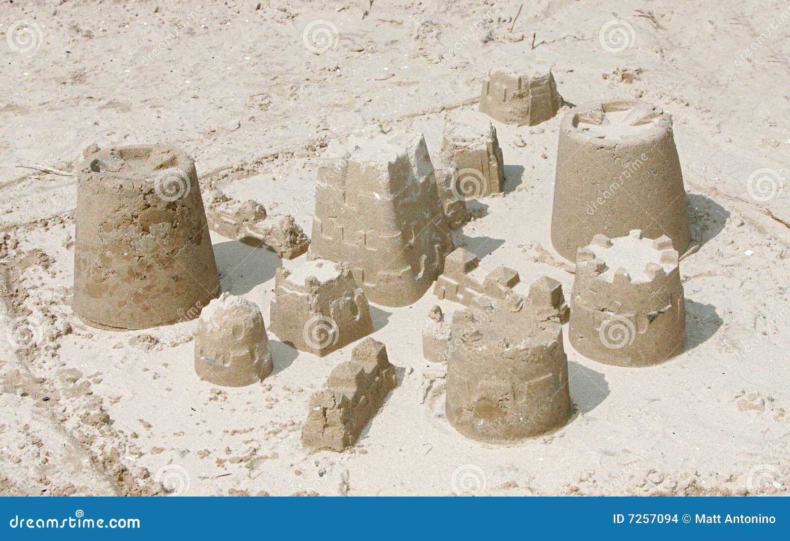 Sandcastle stock photo. Image of design, tide, creativity - 7257094