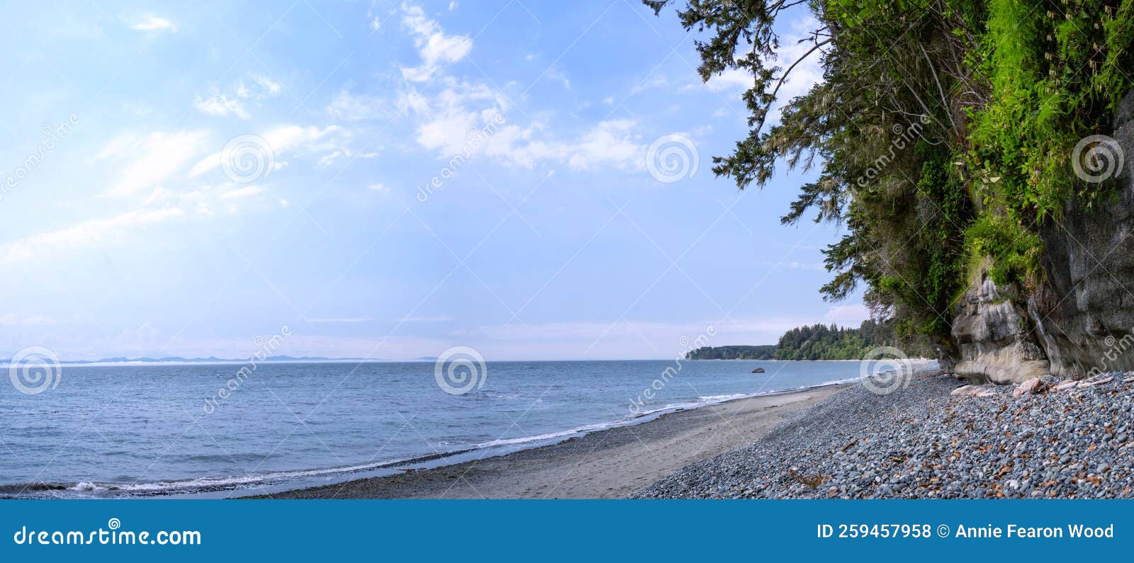 Sandcut Beach on Vancouver Island Stock Photo - Image of scenic ...