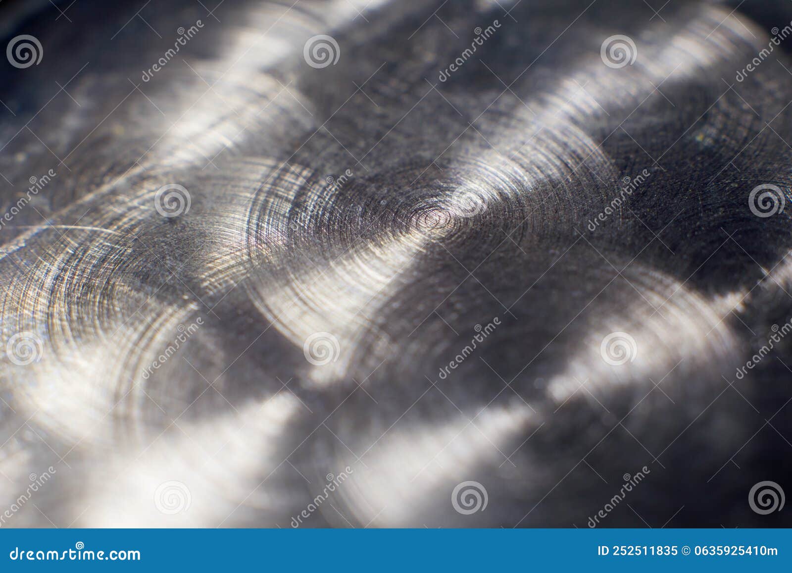Sanded metal surface stock image. Image of metallic - 252511835