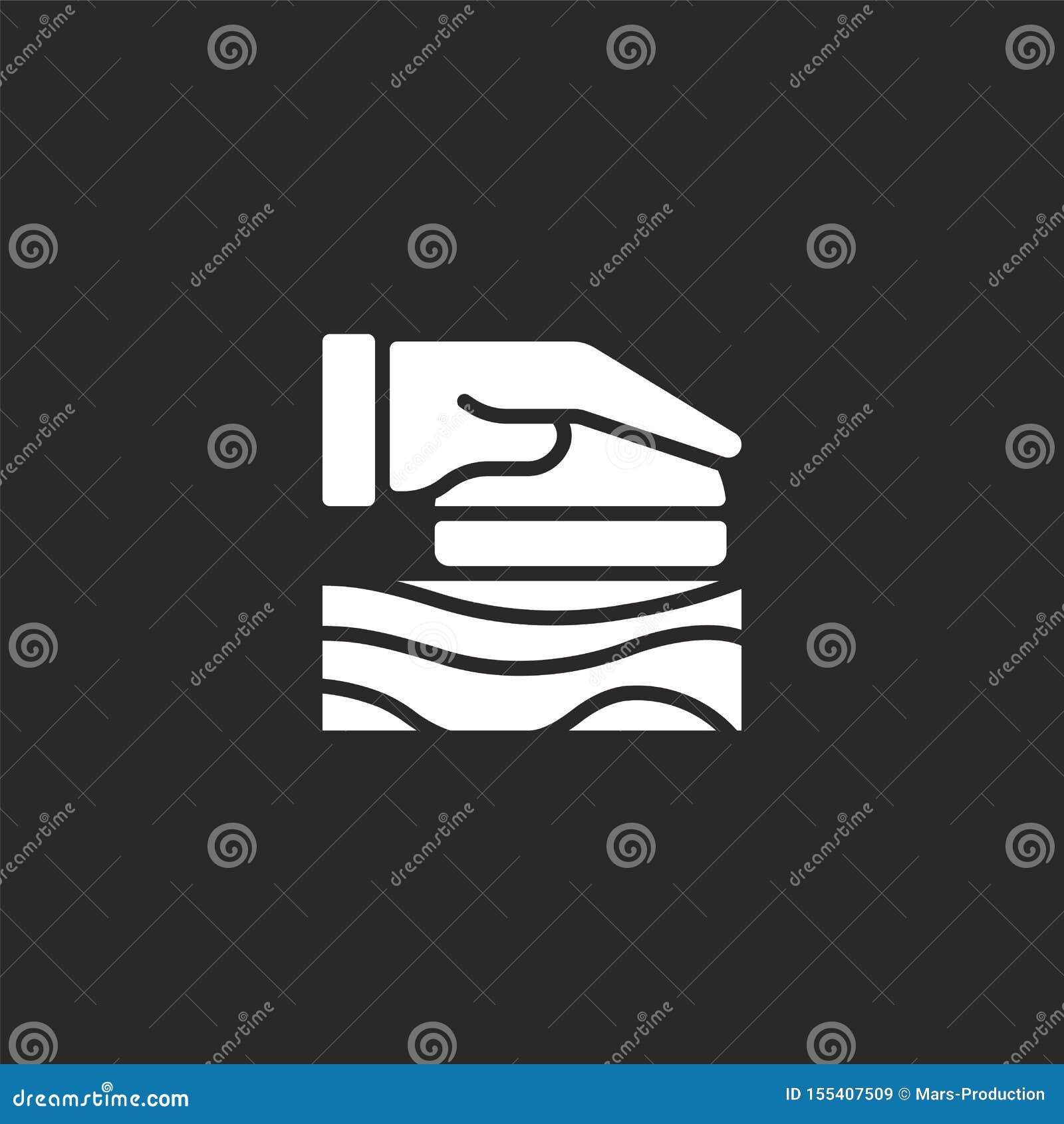 Sanding Icon. Filled Sanding Icon for Website Design and Mobile, App ...