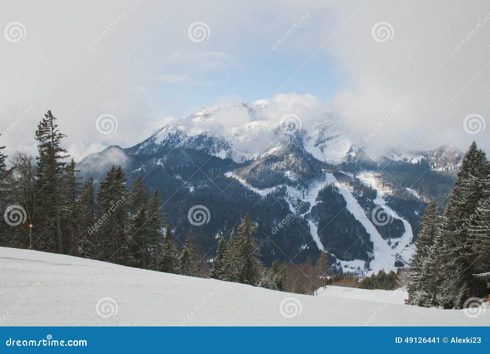 Sandling stock image. Image of alpine, austria, aussee - 49126441