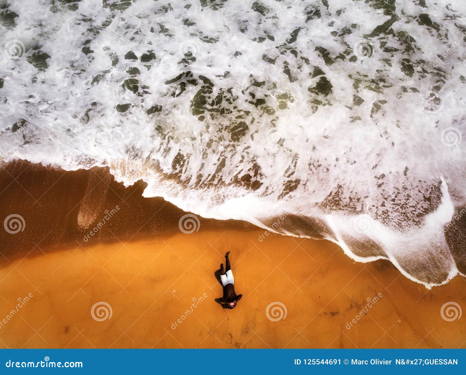 Sandman at beach editorial photo. Image of sandman, beach - 125544691