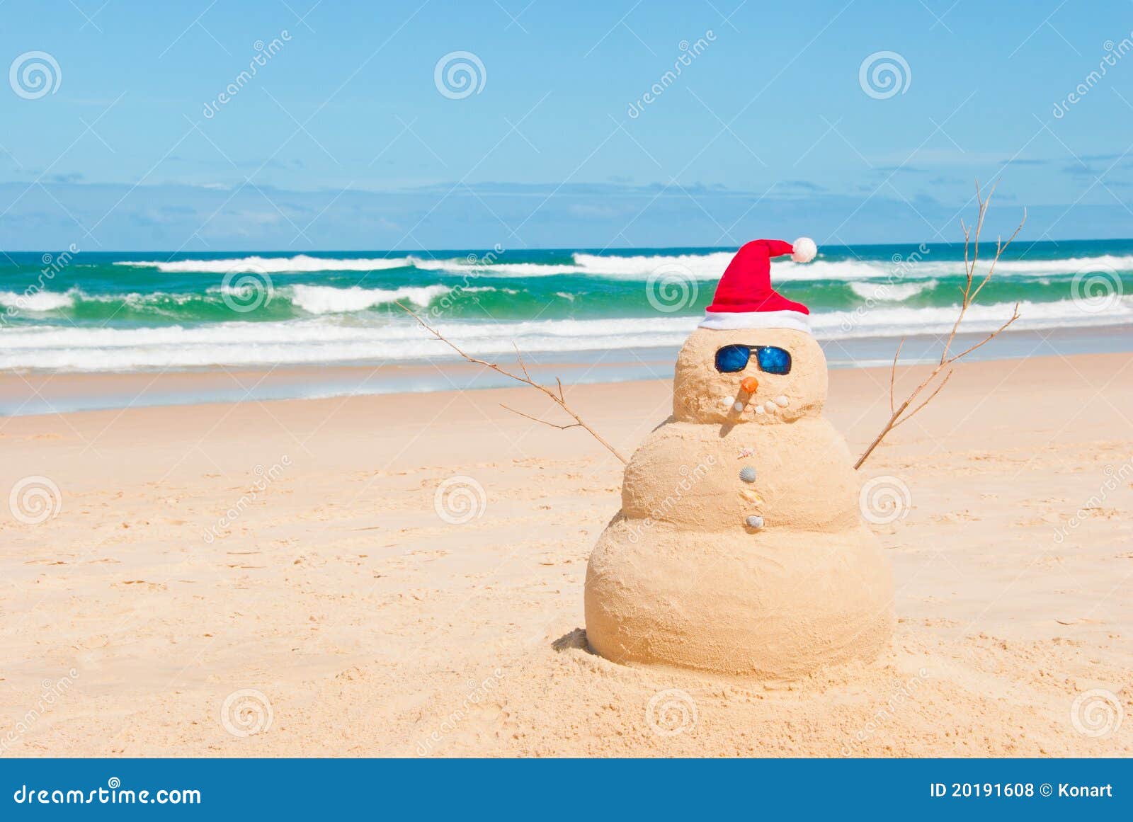 Snowman Made Out Of Sand Royalty-Free Stock Photography | CartoonDealer ...